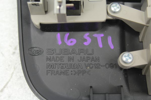 2015-2020 SUBARU WRX STI BLACK DOME MAP LIGHT W/ SUN ROOF SWITCHES ...