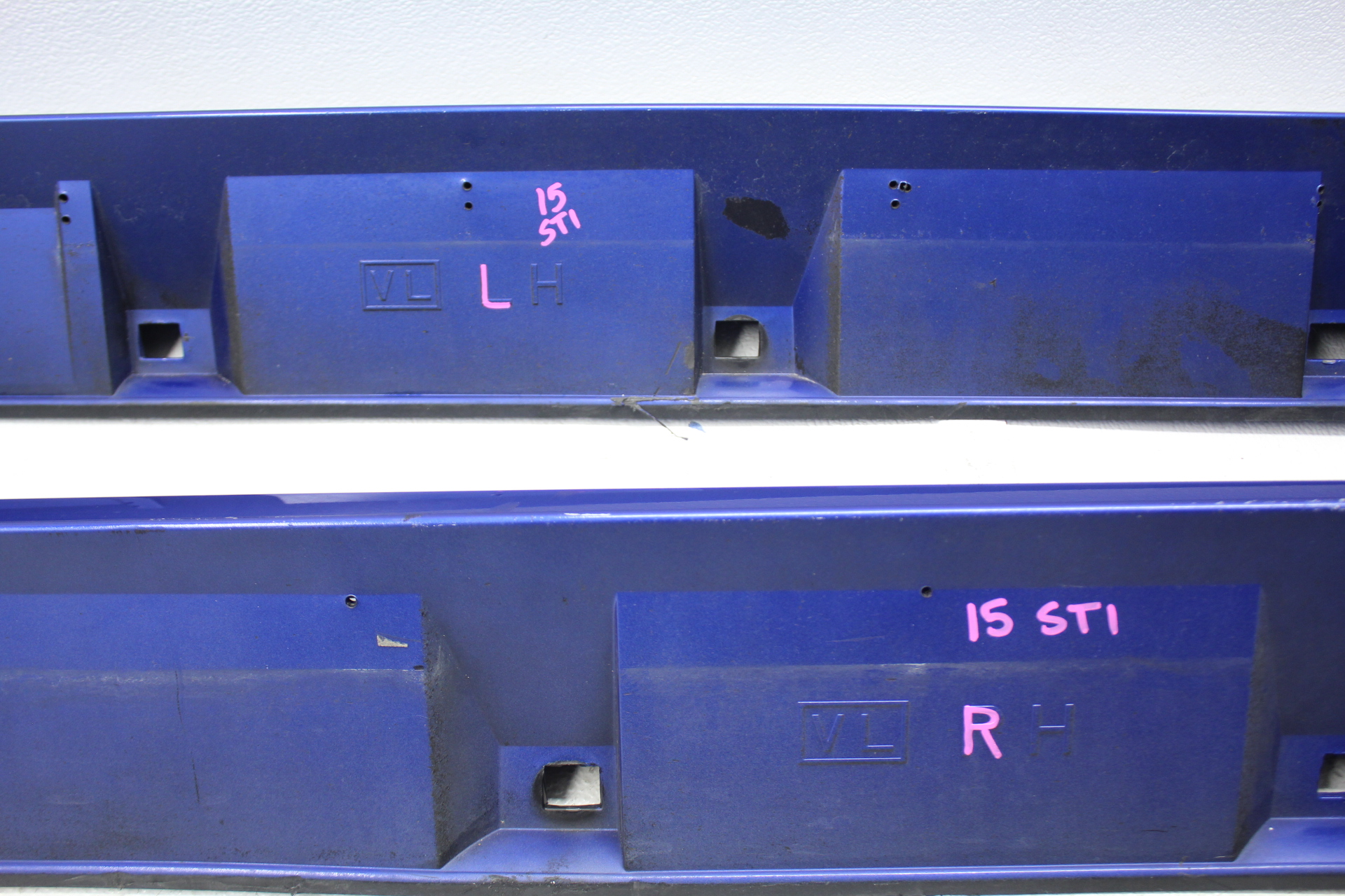 2015-2021 SUBARU WRX & STI SIDE SKIRTS ROCKER PANELS SET WORLD RALLY ...