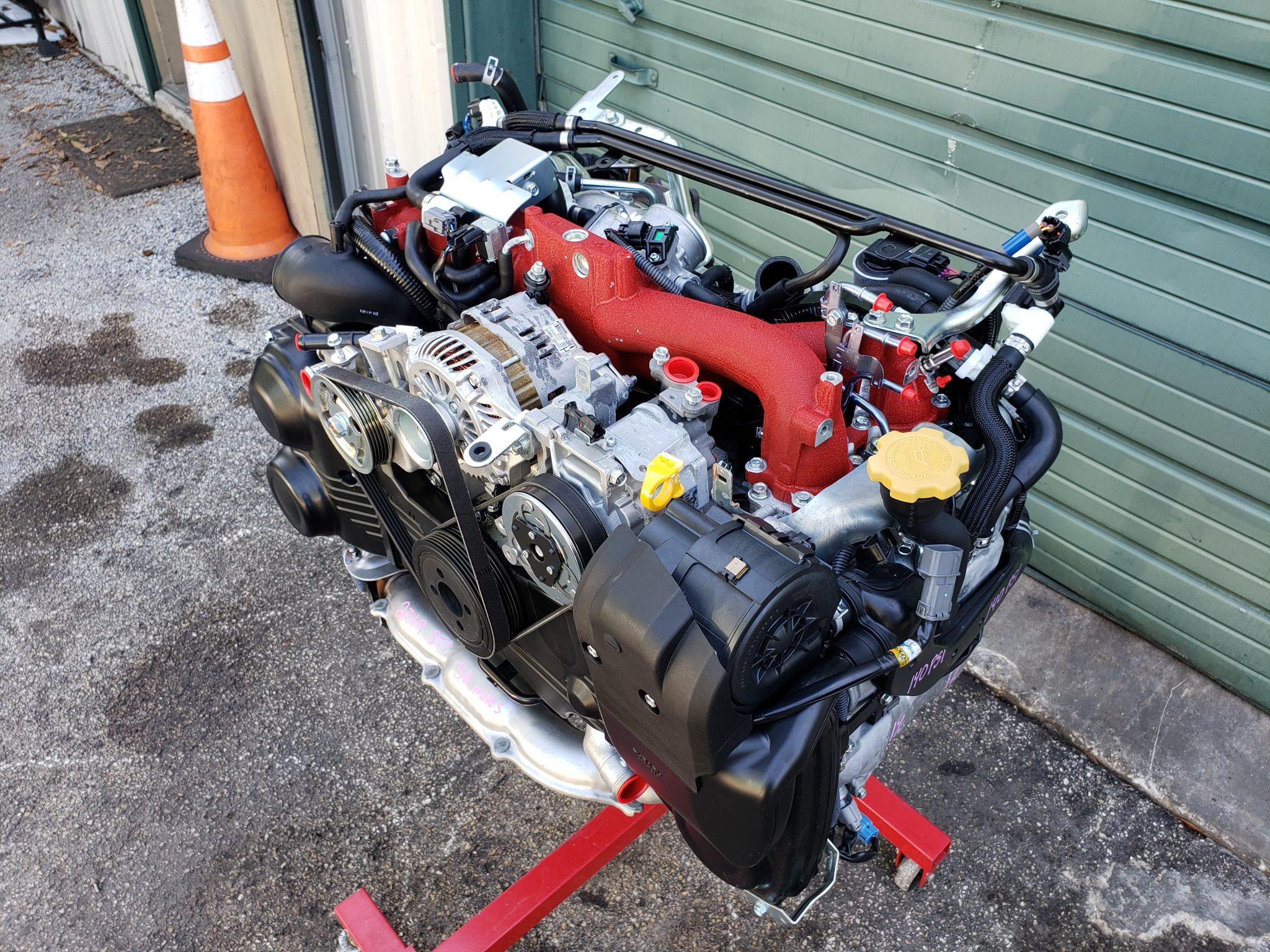 2019-2021 SUBARU WRX STI ENGINE MOTOR LONG BLOCK & VF48 TURBO EJ257 5K ...