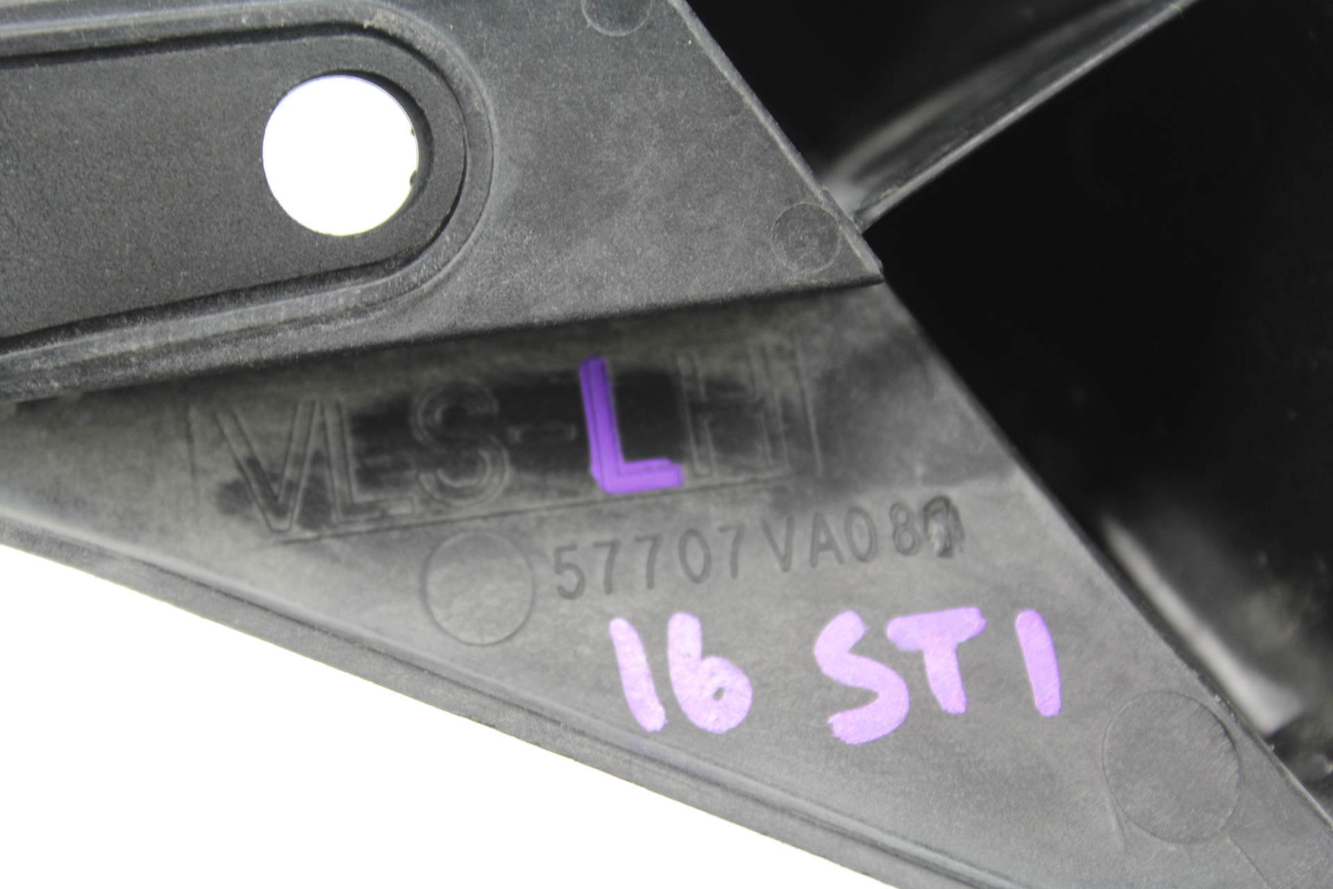 2015-2020 SUBARU WRX & STI REAR TAIL LIGHT BUMPER CORNER BRACKET SET LH ...