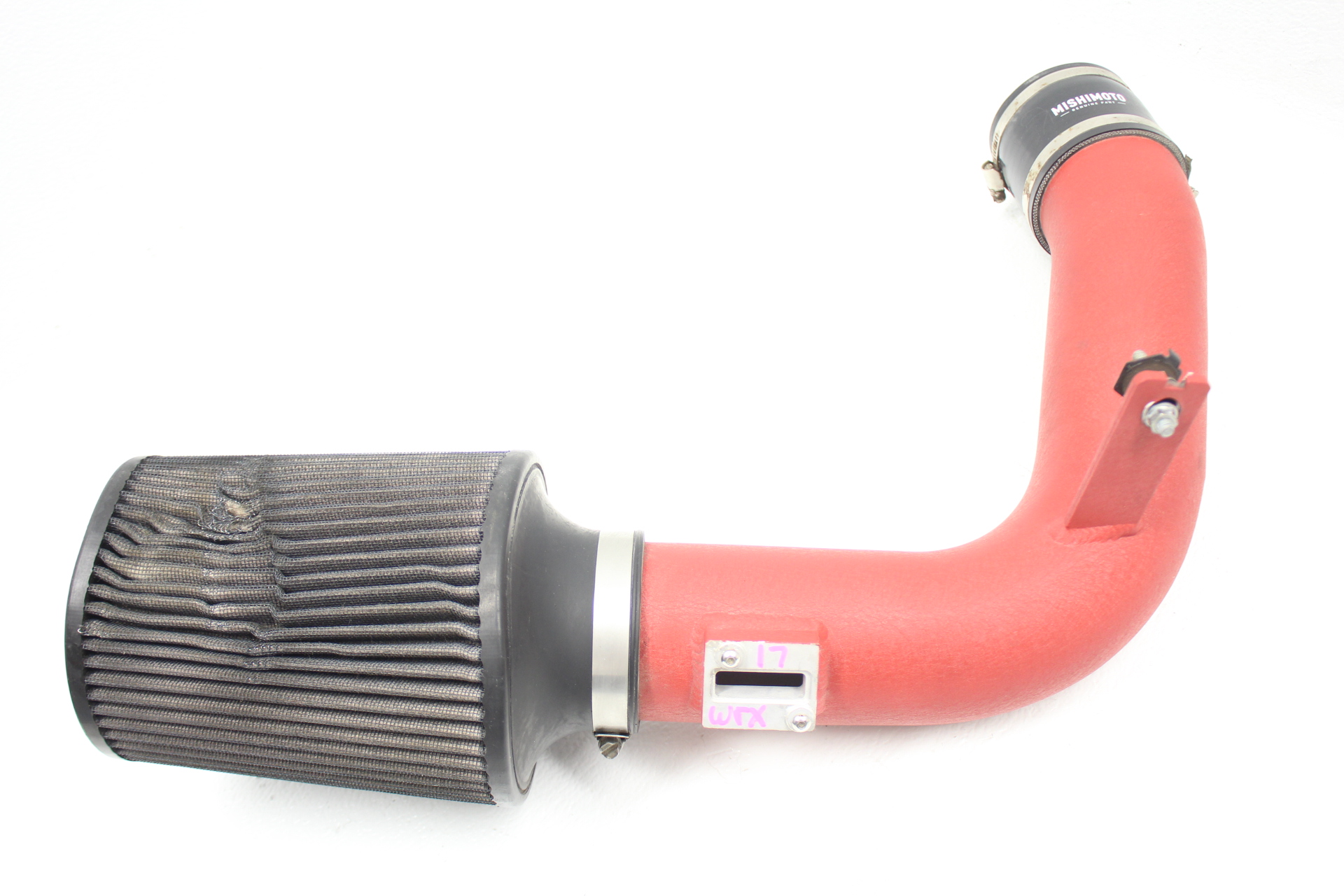 2015-2020 SUBARU WRX MISHIMOTO RACE COLD AIR INTAKE CAI WRINKLE RED ...