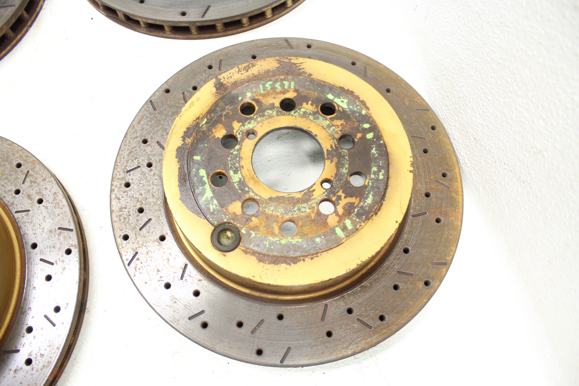 2008-2017 SUBARU WRX STI DBA 4000 SERIES DRILLED/SLOTTED FRONT REAR ...