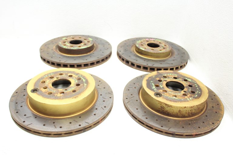 2008-2017 SUBARU WRX STI DBA 4000 SERIES DRILLED/SLOTTED FRONT REAR ...