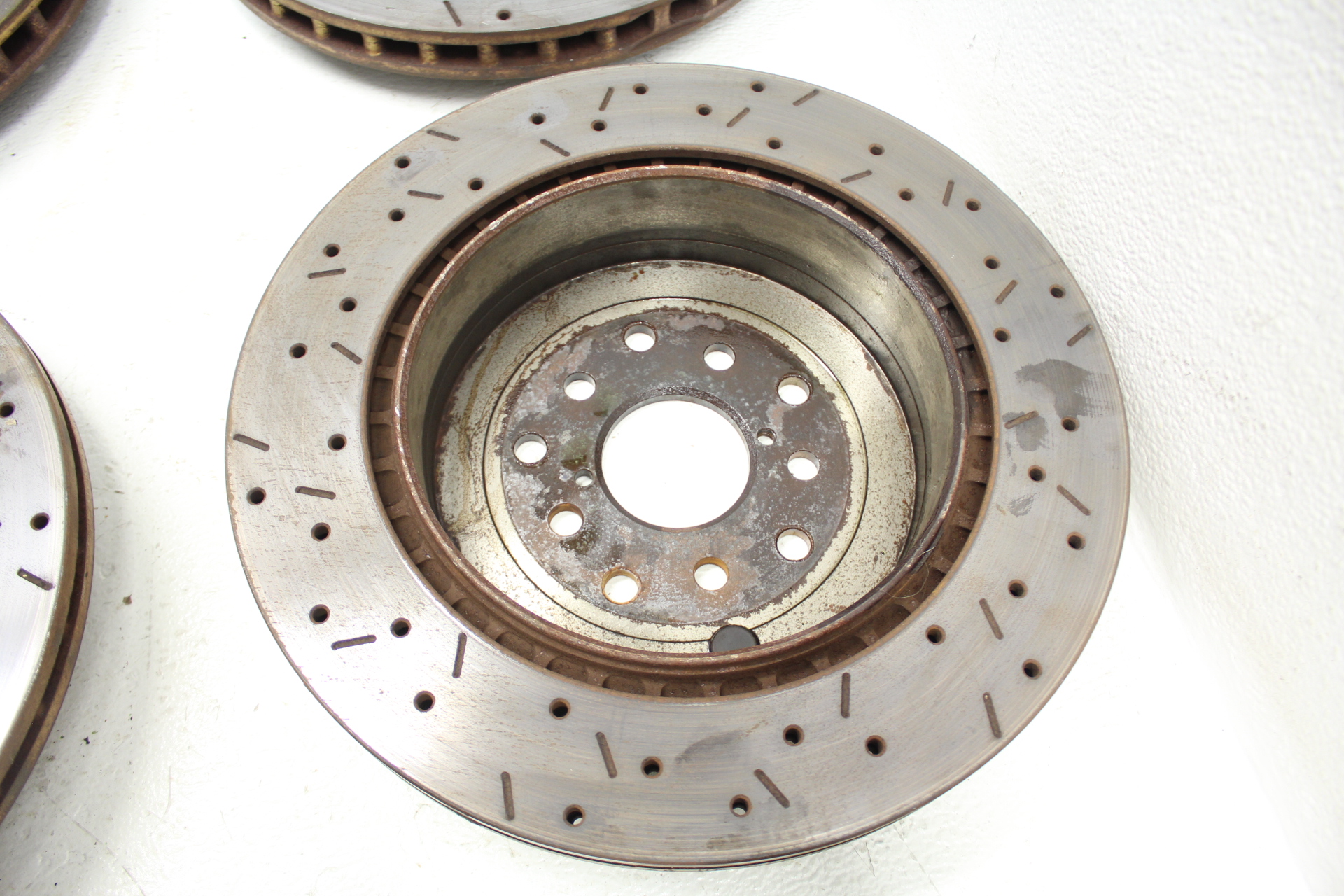 2008-2017 SUBARU WRX STI DBA 4000 SERIES DRILLED/SLOTTED FRONT REAR ...