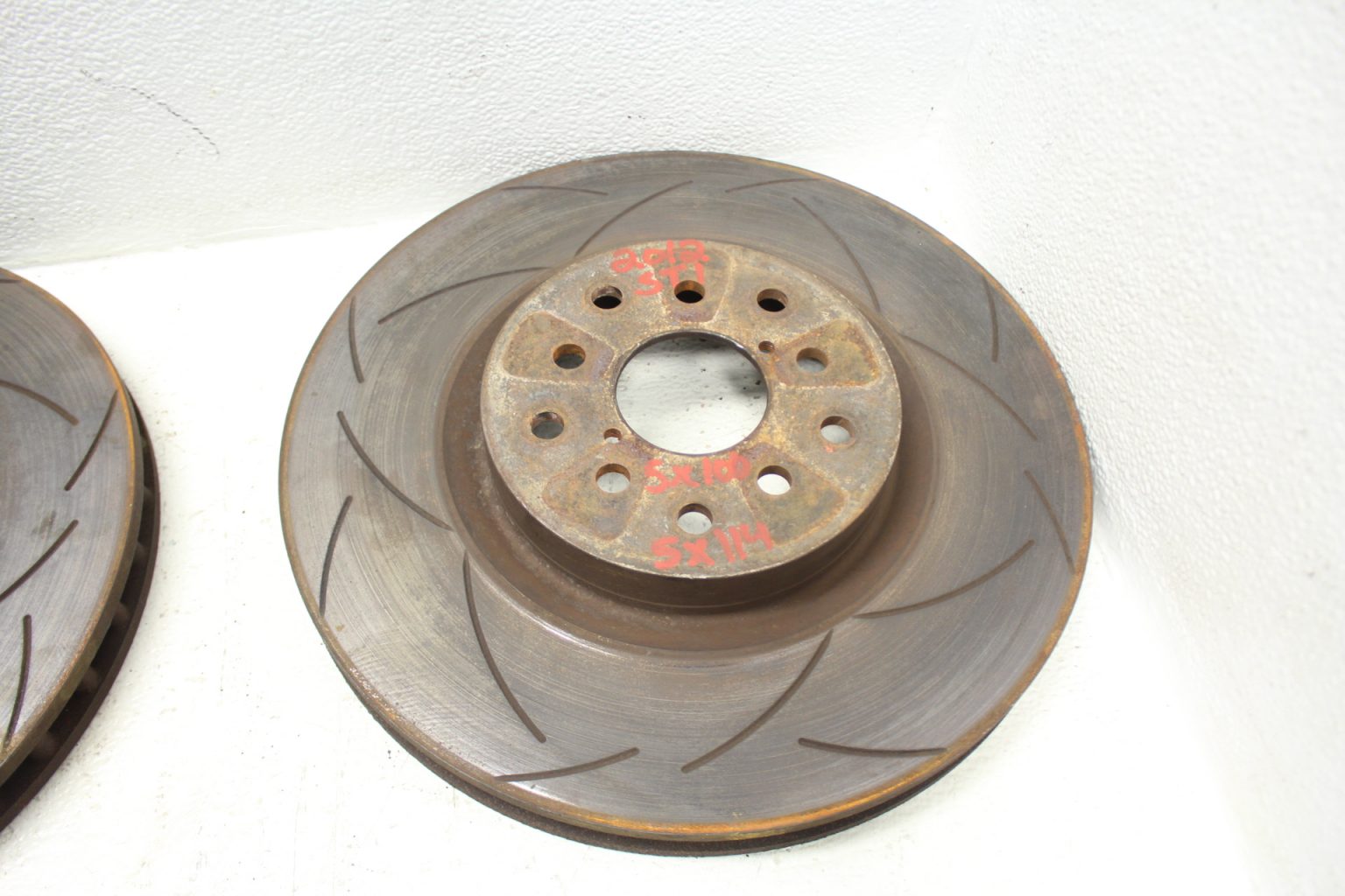 2008-2017 SUBARU WRX STI FRONT & REAR DBA 4000 SERIES T-SLOTTED BRAKE ...