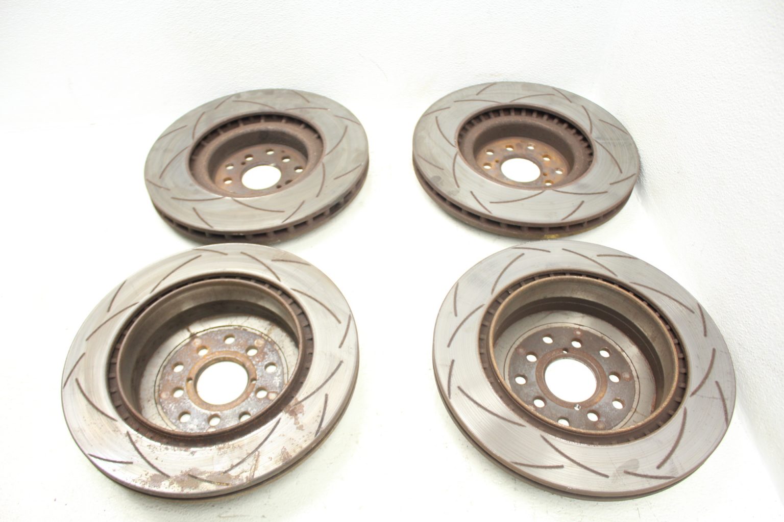 2008-2017 SUBARU WRX STI FRONT & REAR DBA 4000 SERIES T-SLOTTED BRAKE ...