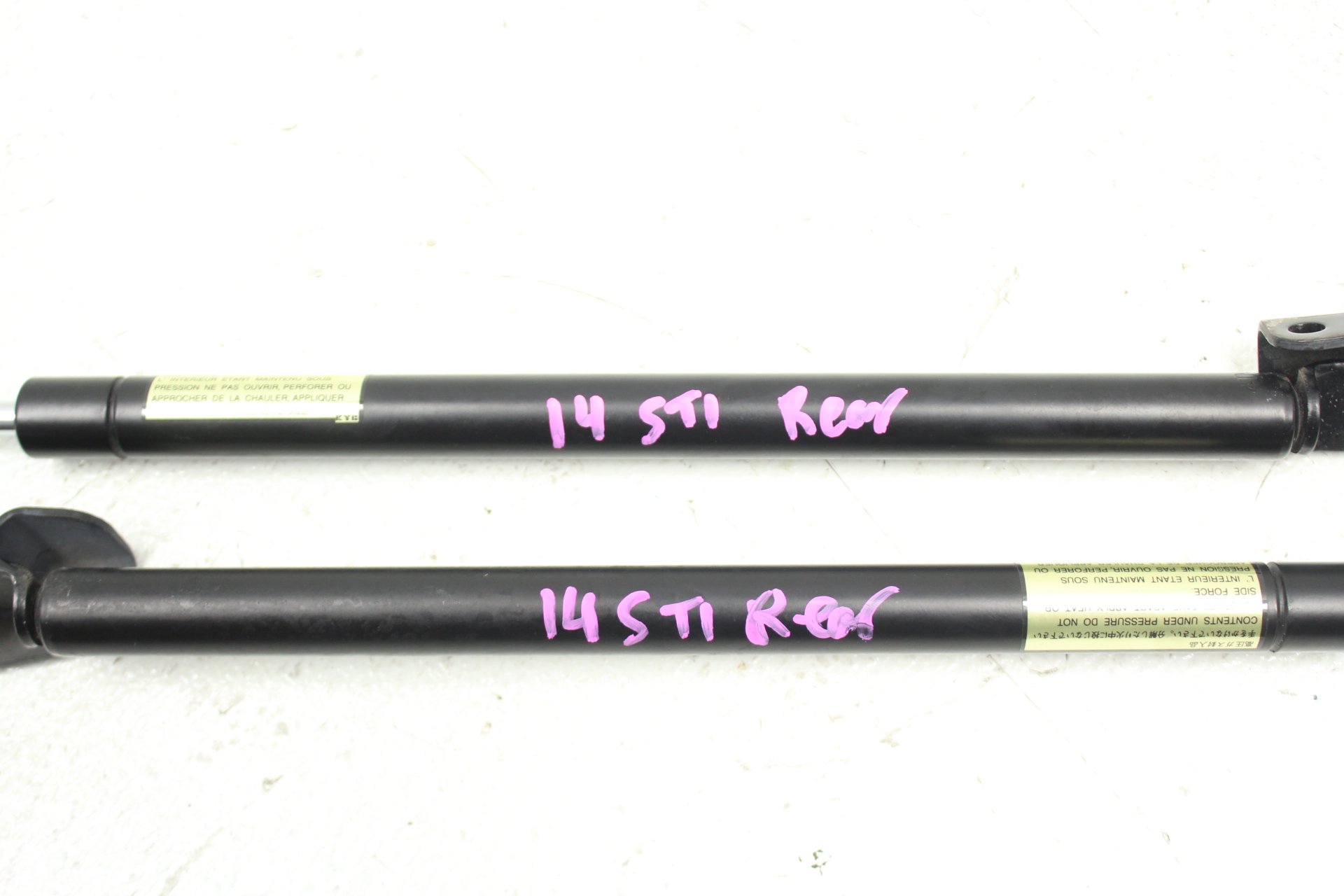 2008-2014 SUBARU WRX & STI FRONT HOOD LIFT SUPPORT DAMPER SHOCK SET ...