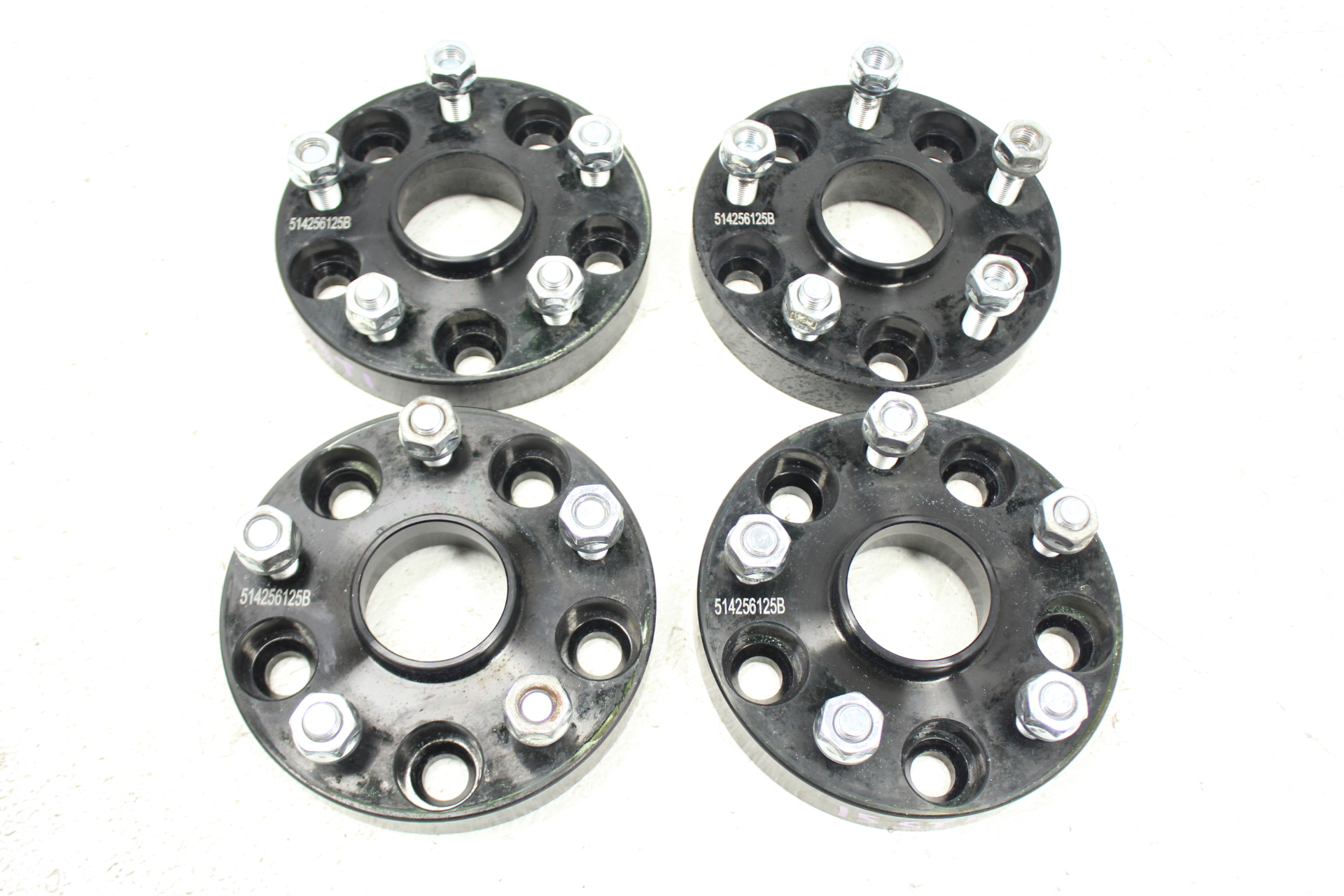 2005-2020 SUBARU WRX STI AFTERMARKET 25MM HUB CENTRIC BLACK WHEEL ...