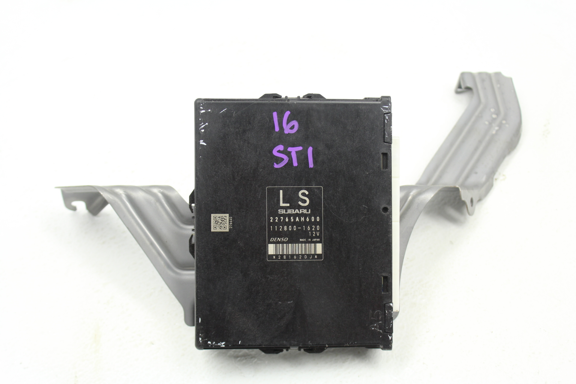 2016 SUBARU WRX STI ENGINE CONTROL UNIT MODULE ECU ECM OEM 22765AH600 ...