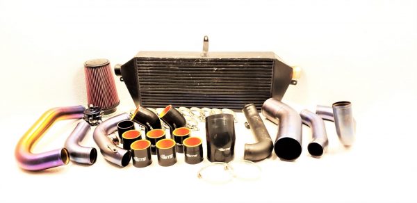 2008-2014 SUBARU WRX & STI ETS ROTATED TITANIUM FRONT MOUNT INTERCOOLER ...