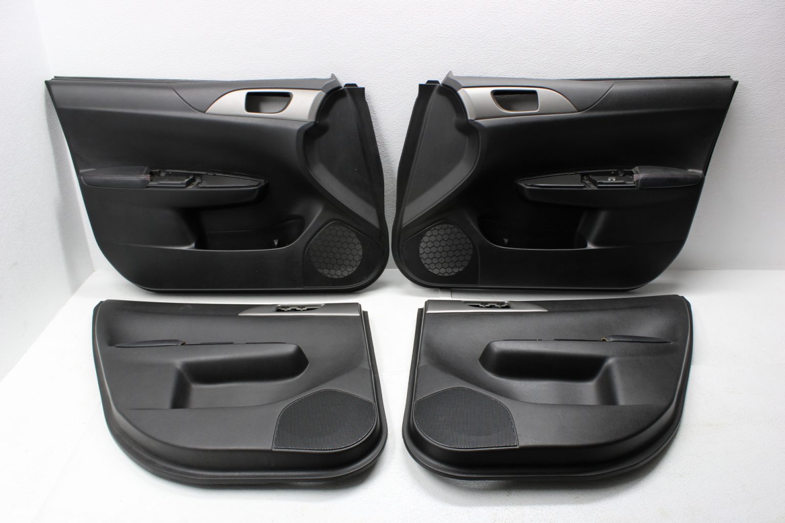 2008-2010 SUBARU IMPREZA WRX & STI DOOR PANELS SET DOOR CARDS RED ...