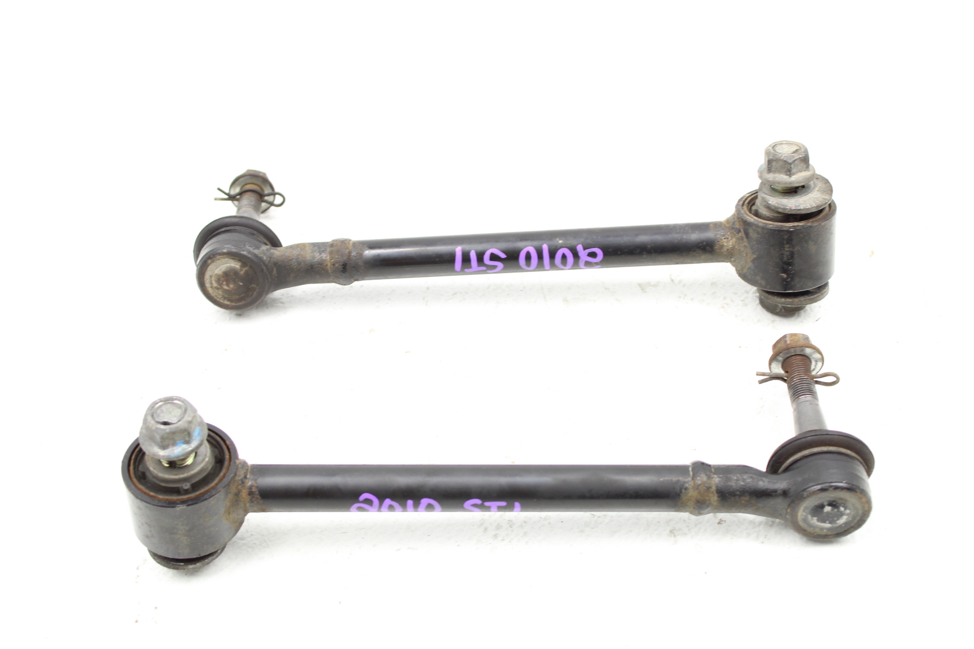 2008-2014 SUBARU IMPREZA WRX & STI REAR LATERAL LINKS CONTROL ARMS SET ...
