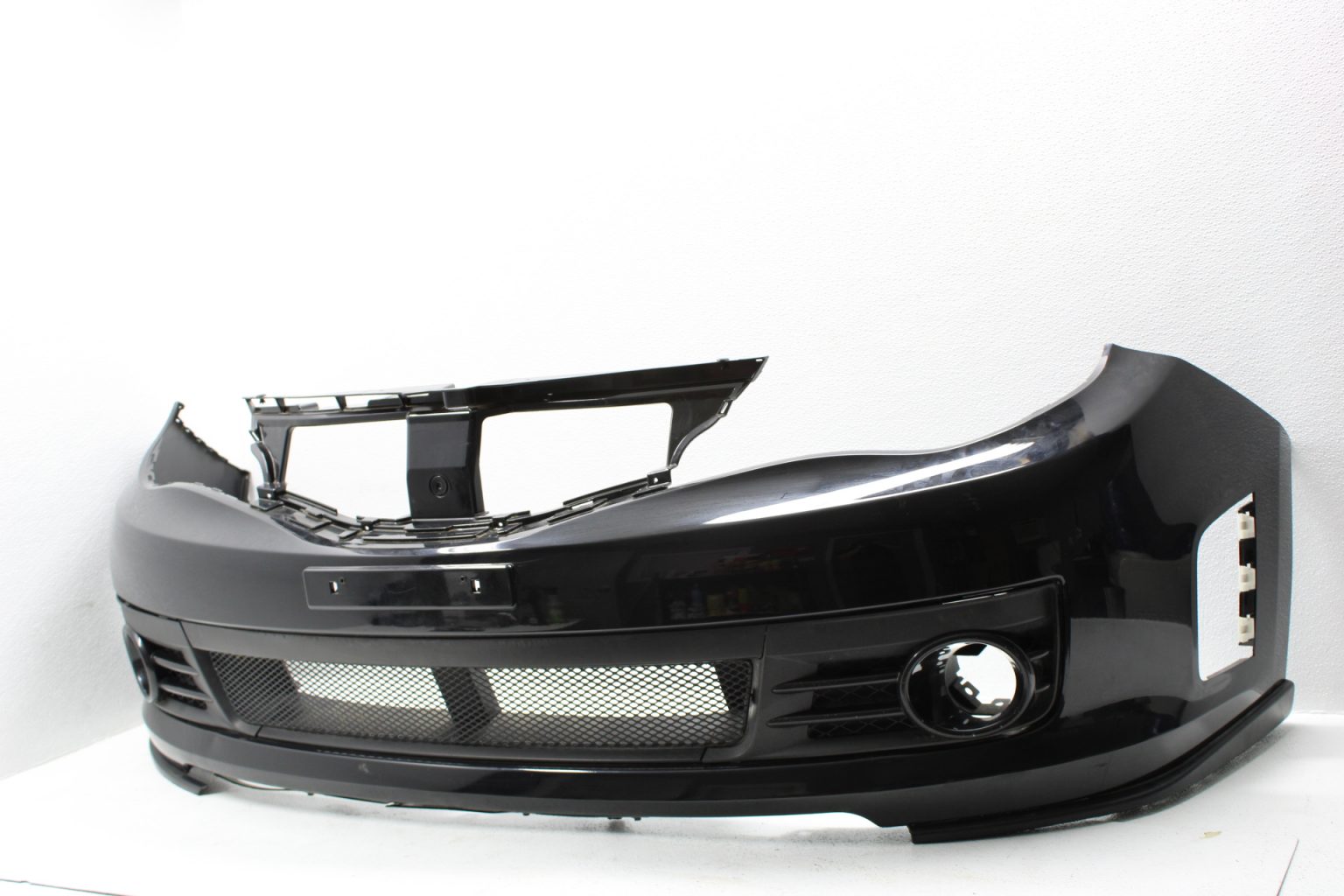 2008-2010 SUBARU WRX STI HATCH FRONT BUMPER COVER ASSEMBLY BLACK ...