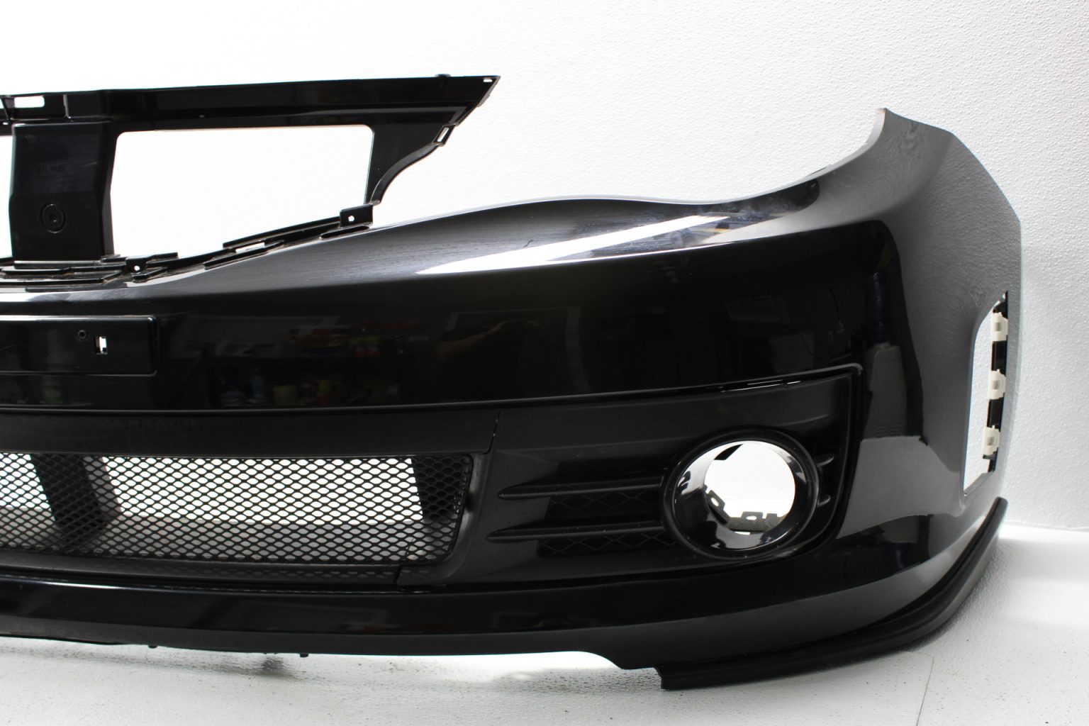 2008-2010 SUBARU WRX STI HATCH FRONT BUMPER COVER ASSEMBLY BLACK ...