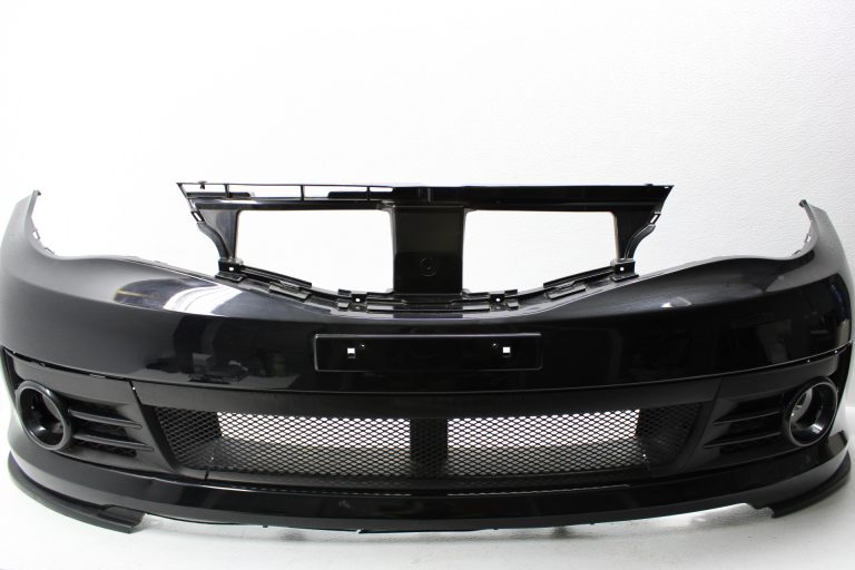2008-2010 SUBARU WRX STI HATCH FRONT BUMPER COVER ASSEMBLY BLACK ...