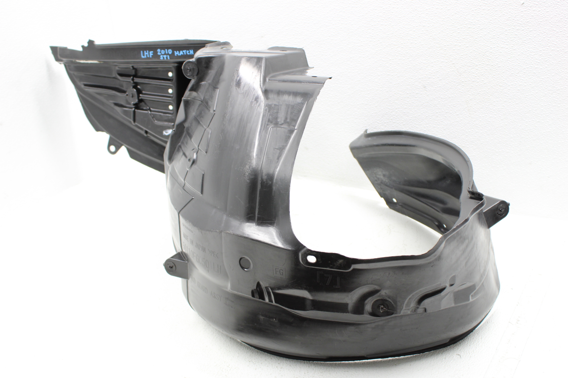 2008-2014 SUBARU WRX & STI FRONT LH DRIVER SIDE FENDER LINER OEM ...