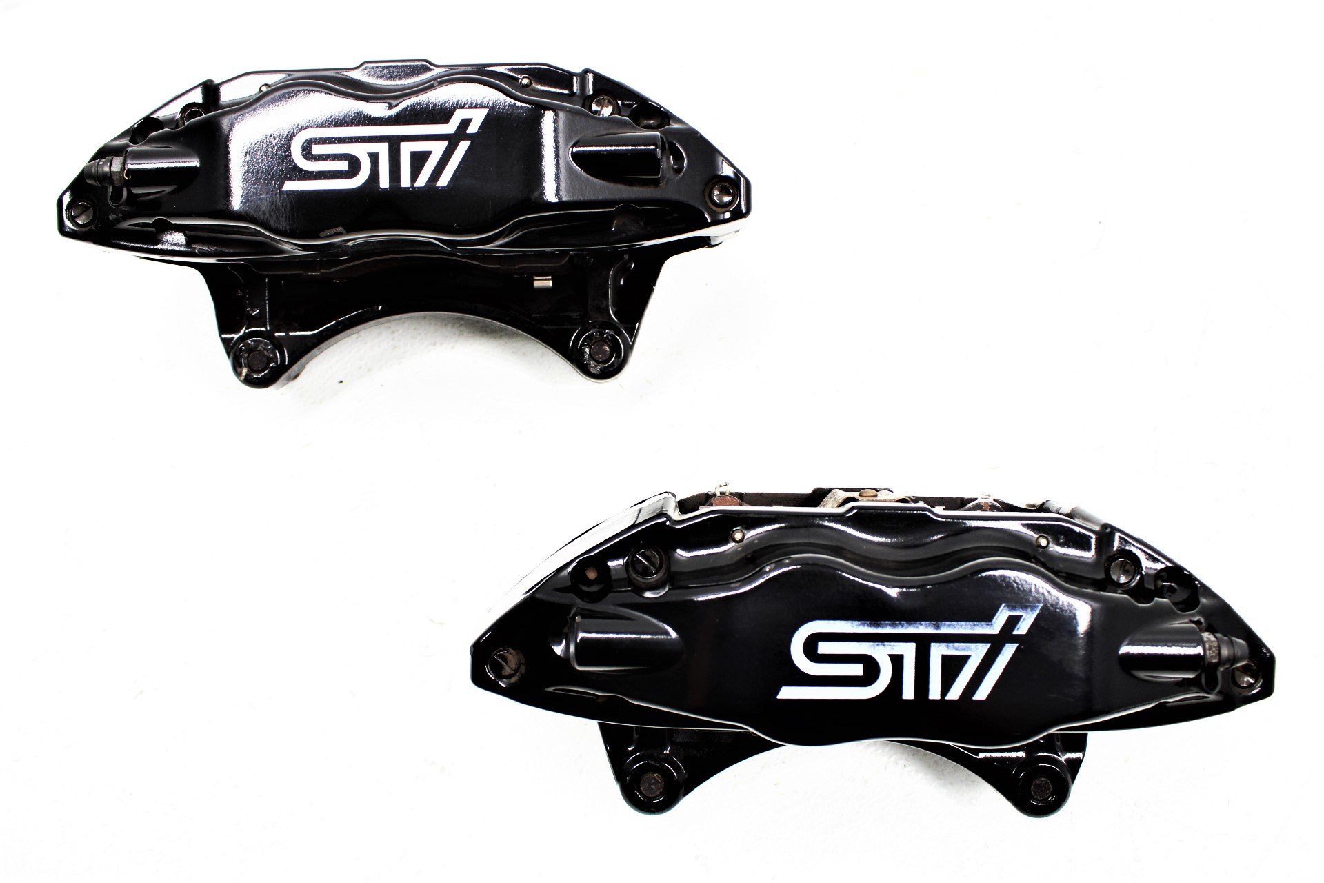 2008-2017 SUBARU WRX STI FRONT & REAR BREMBO BRAKE CALIPERS SET 44K ...