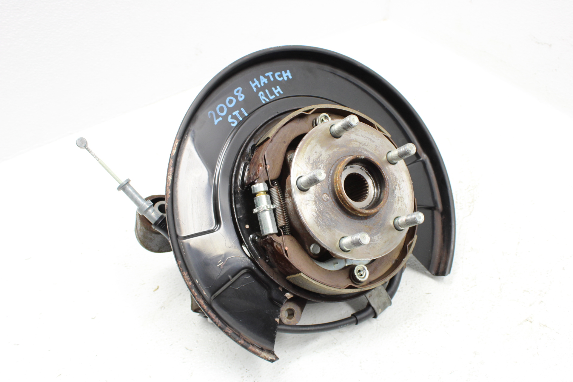 2008-2014 SUBARU WRX STI REAR HUBS KNUCKLES SPINDLES LH/RH 5X114 OEM ...