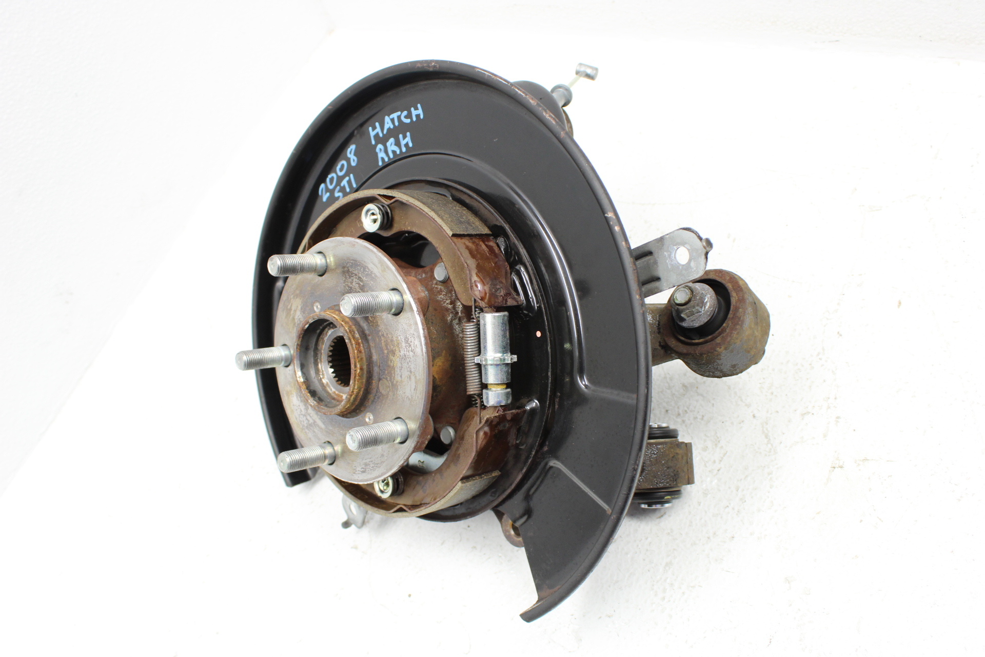 2008-2014 SUBARU WRX STI REAR HUBS KNUCKLES SPINDLES LH/RH 5X114 OEM ...