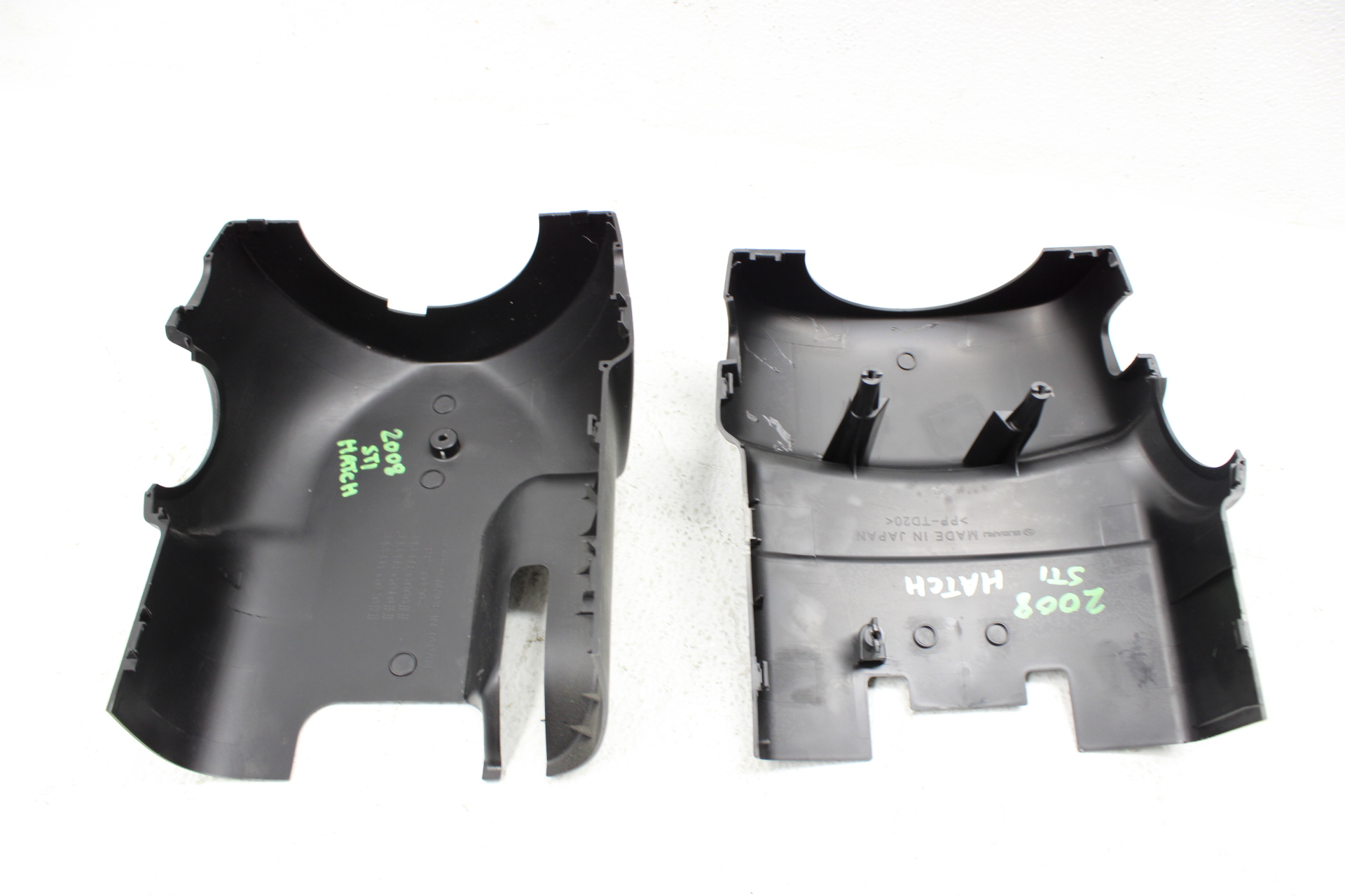 2008-2014 SUBARU WRX & STI STEERING COLUMN CLAMSHELL COVER OEM ...