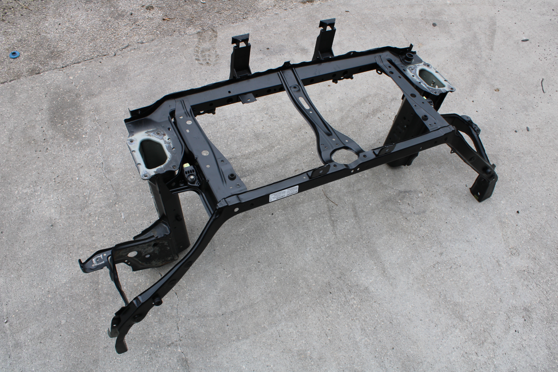 2008-2014 SUBARU WRX STI FRONT CLIP RADIATOR SUPPORT BRACKET FRAME OEM ...