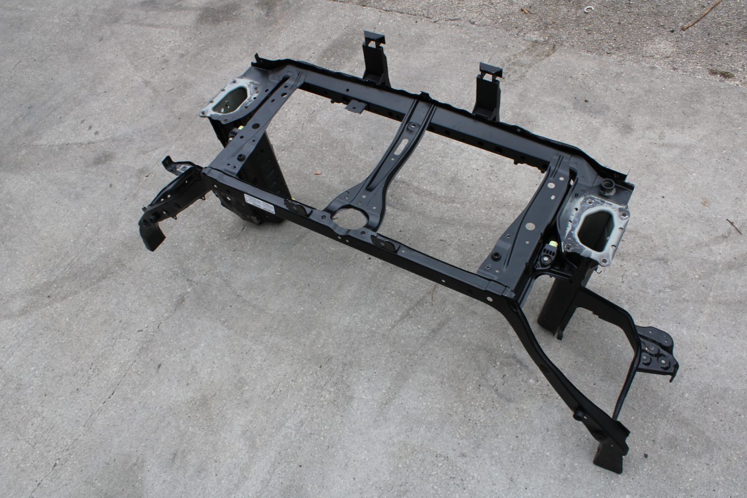 2008-2014 SUBARU WRX STI FRONT CLIP RADIATOR SUPPORT BRACKET FRAME OEM ...