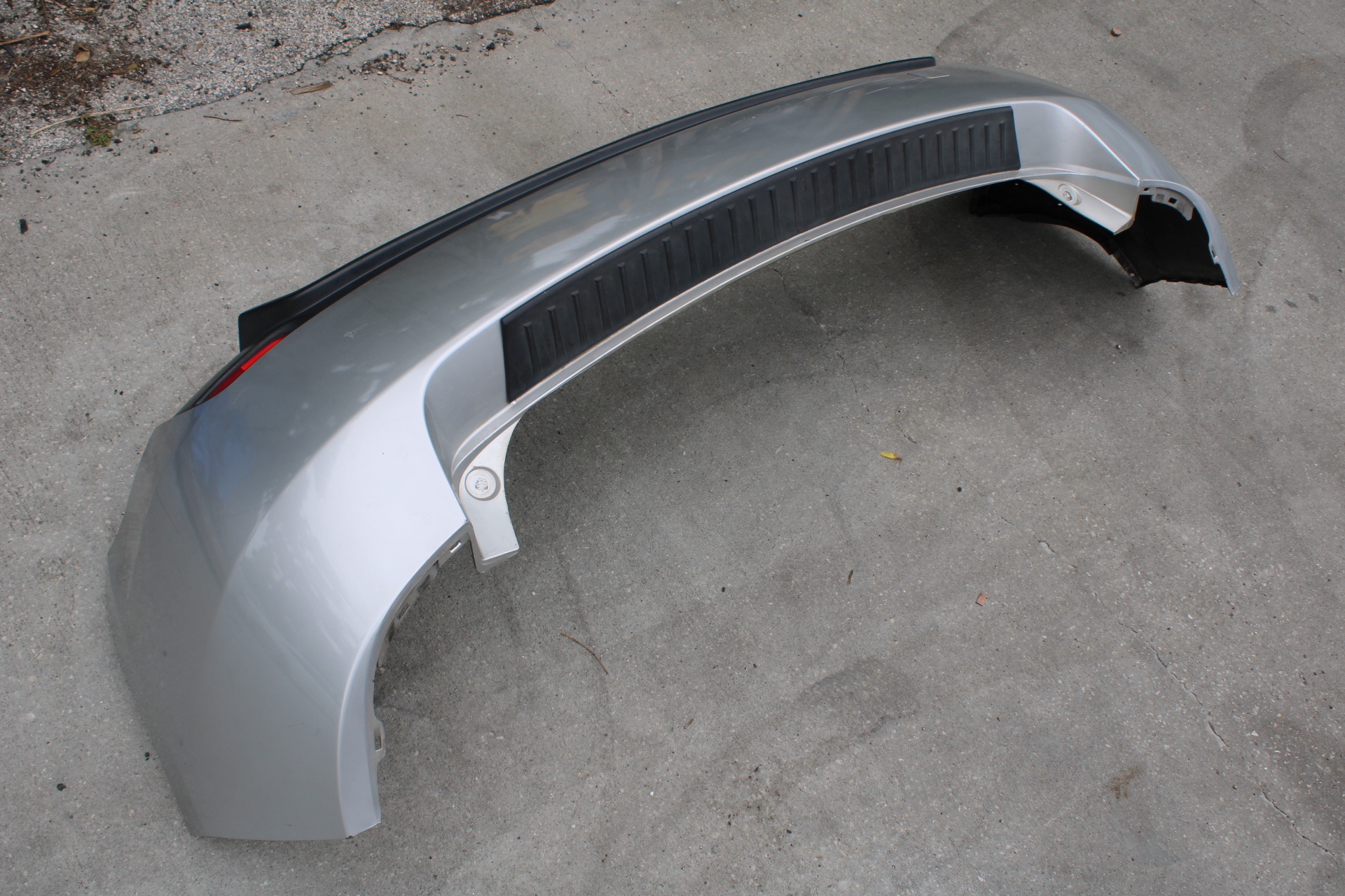 2008-2014 SUBARU WRX & STI HATCH REAR BUMPER COVER ASSEMBLY SILVER OEM ...