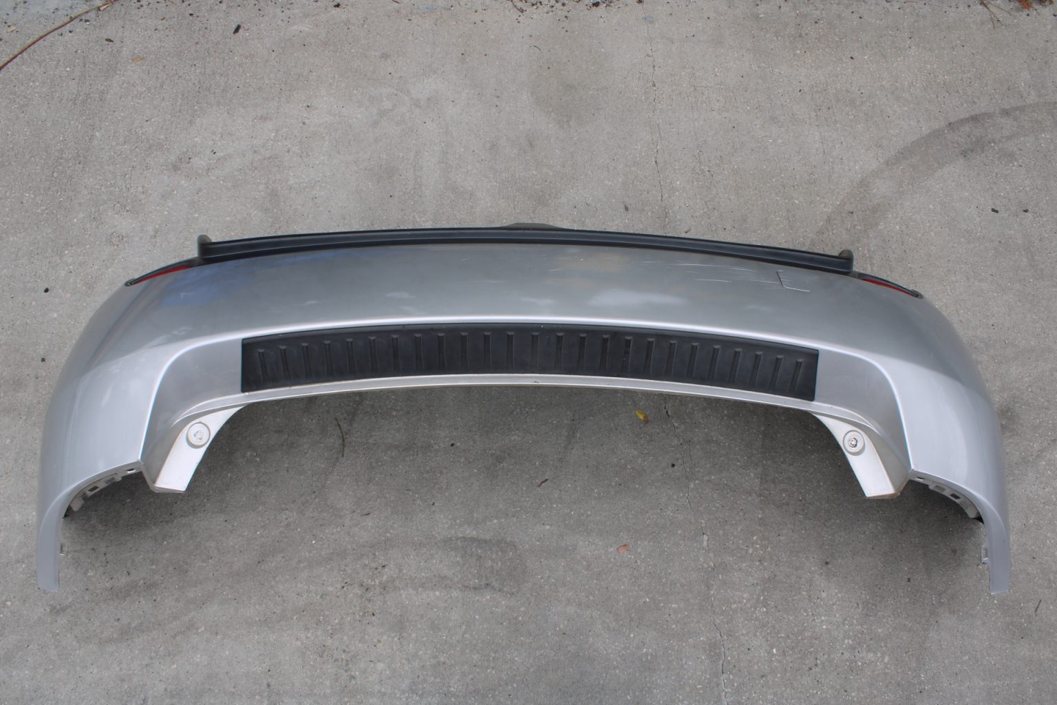 2008-2014 SUBARU WRX & STI HATCH REAR BUMPER COVER ASSEMBLY SILVER OEM ...