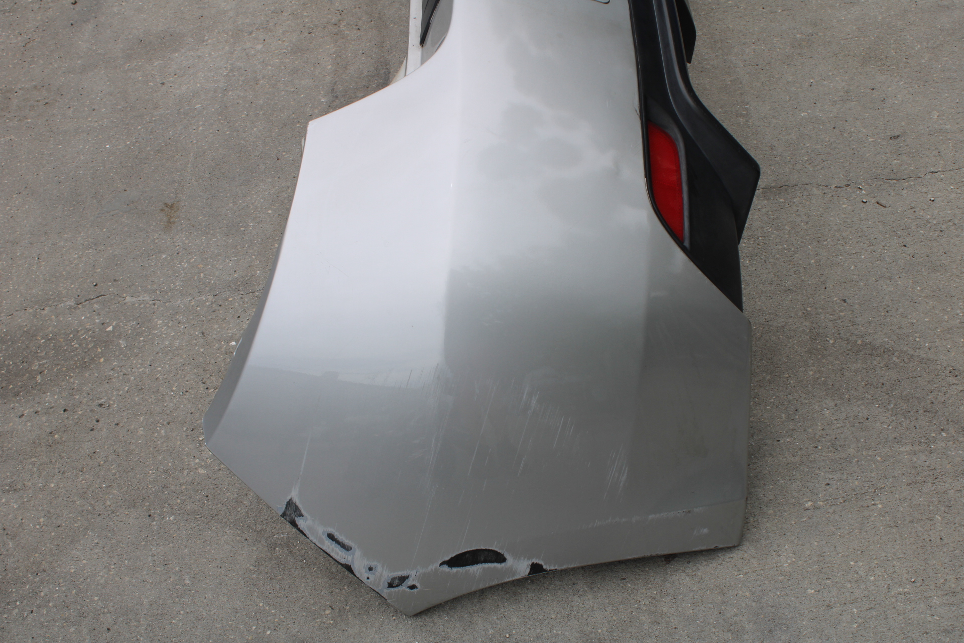 2008-2014 SUBARU WRX & STI HATCH REAR BUMPER COVER ASSEMBLY SILVER OEM ...