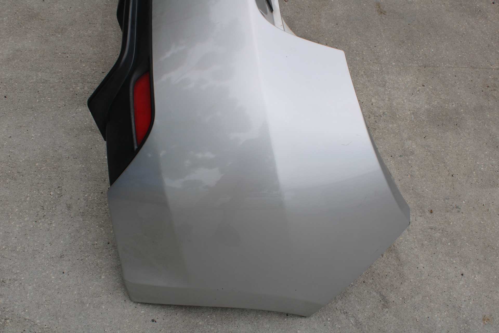 2008-2014 SUBARU WRX & STI HATCH REAR BUMPER COVER ASSEMBLY SILVER OEM ...