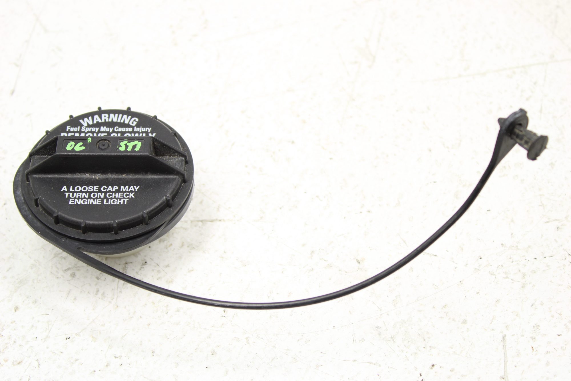 2002-2007 SUBARU WRX & STI FUEL GAS TANK FILL CAP COVER & TETHER OEM ...