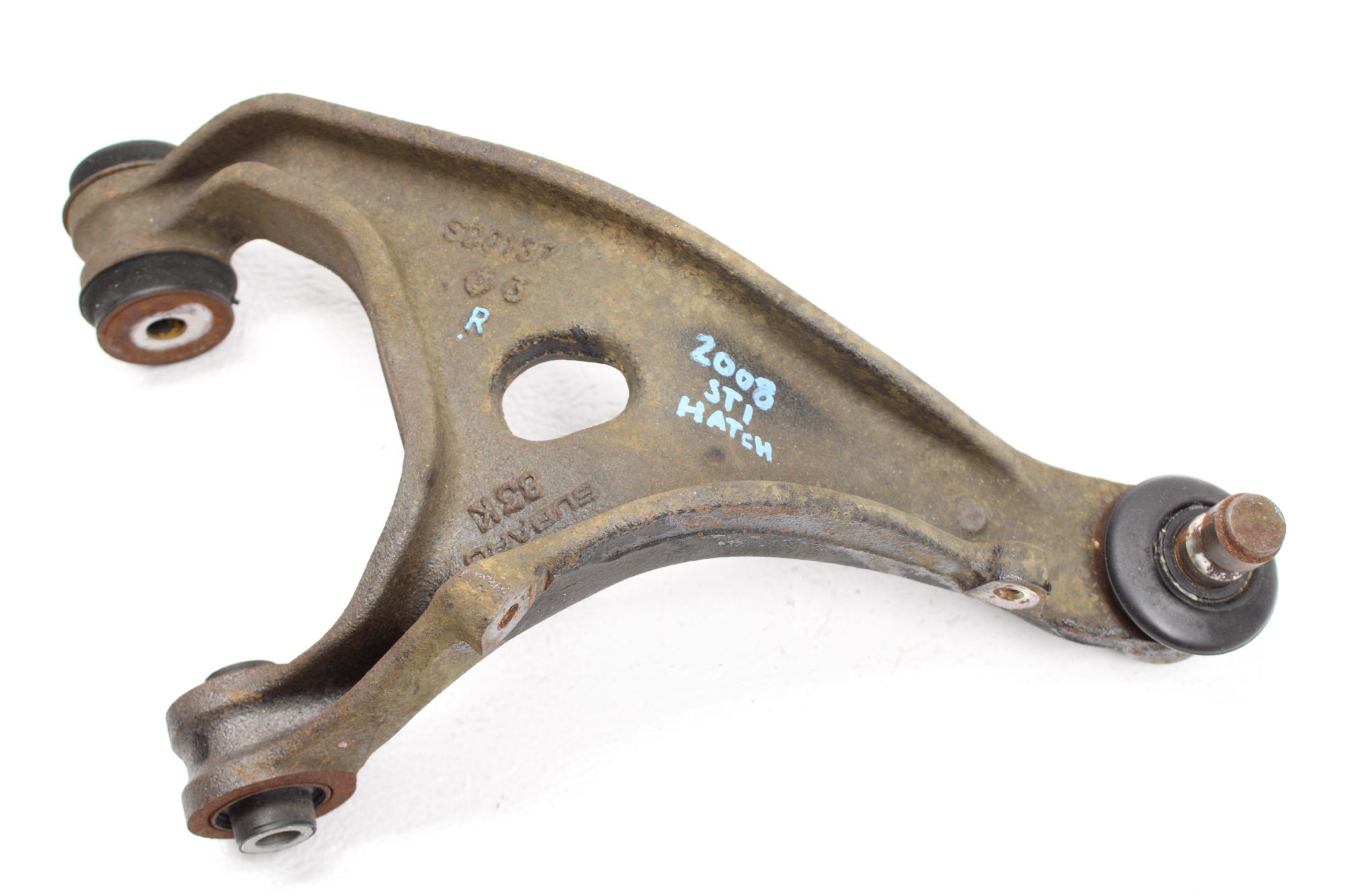 2008-2014 SUBARU WRX & STI REAR RH PASSENGER UPPER CONTROL ARM OEM ...