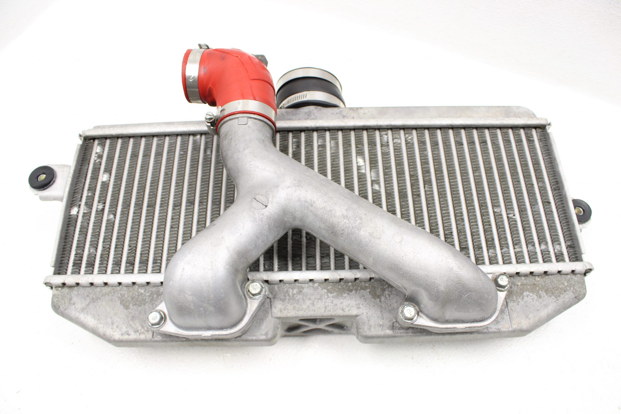 2008-2016 SUBARU WRX STI TOP MOUNT INTERCOOLER TMIC & Y PIPE OEM 63K ...