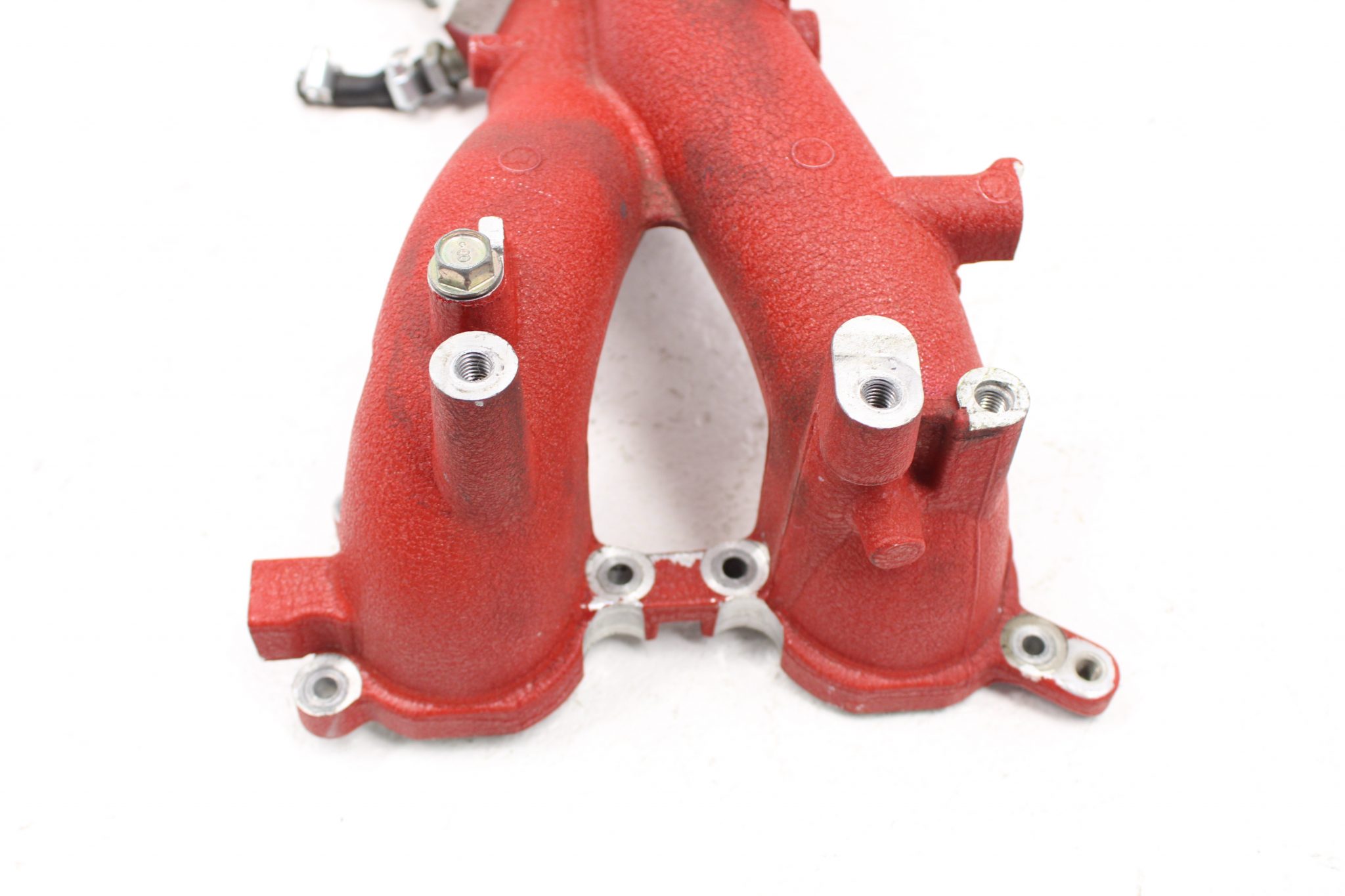 2008-2021 SUBARU WRX STI WRINKLE RED INTAKE MANIFOLD ASSEMBLY 37K MILES ...