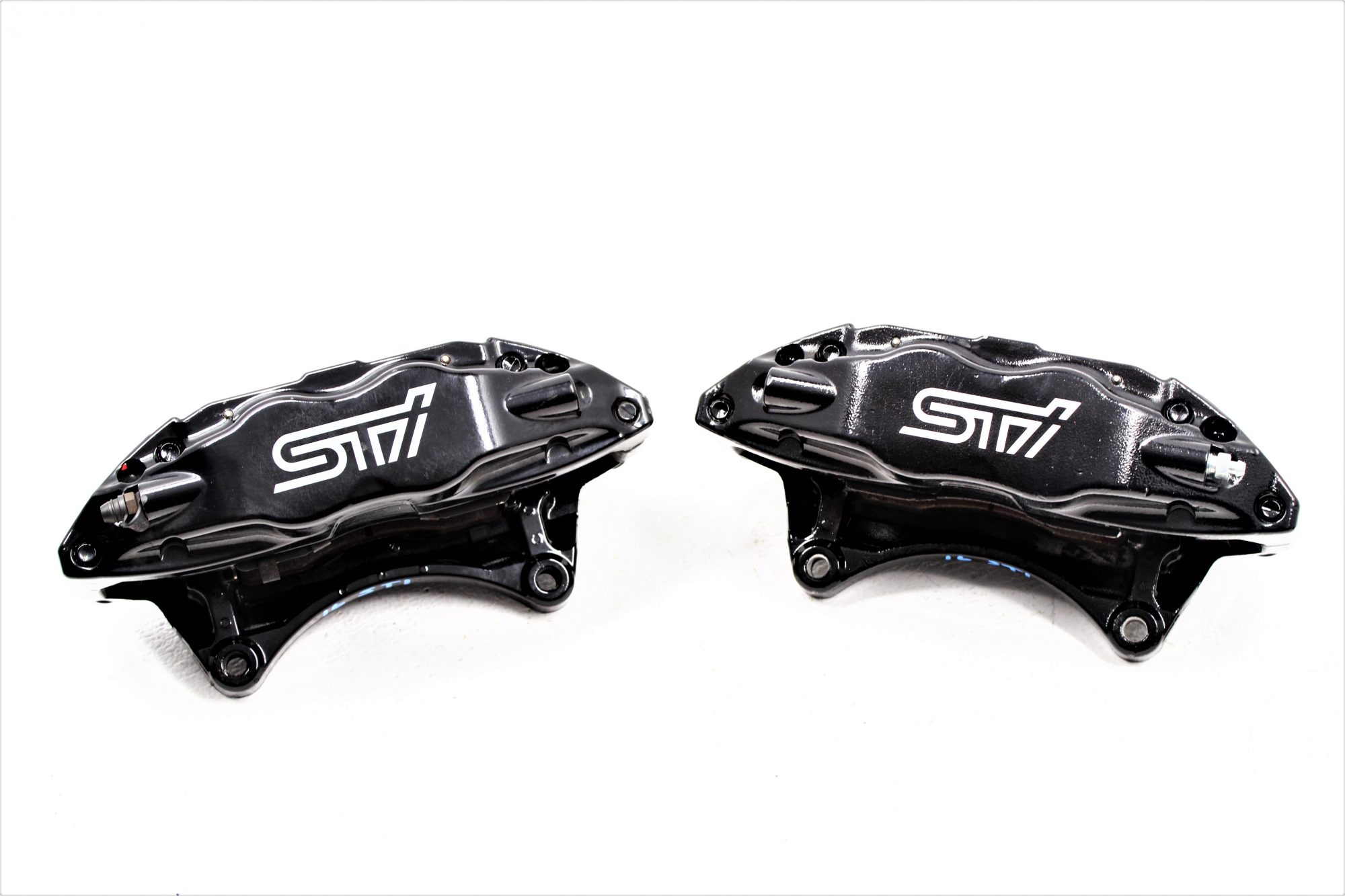 2008-2017 SUBARU WRX STI FRONT & REAR BREMBO BRAKE CALIPERS SET 39K ...