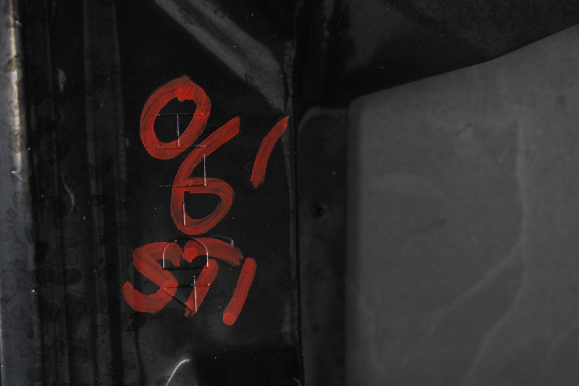 2005-2007 SUBARU WRX STI REAR BUMPER COVER ASSEMBLY WHITE OEM ...