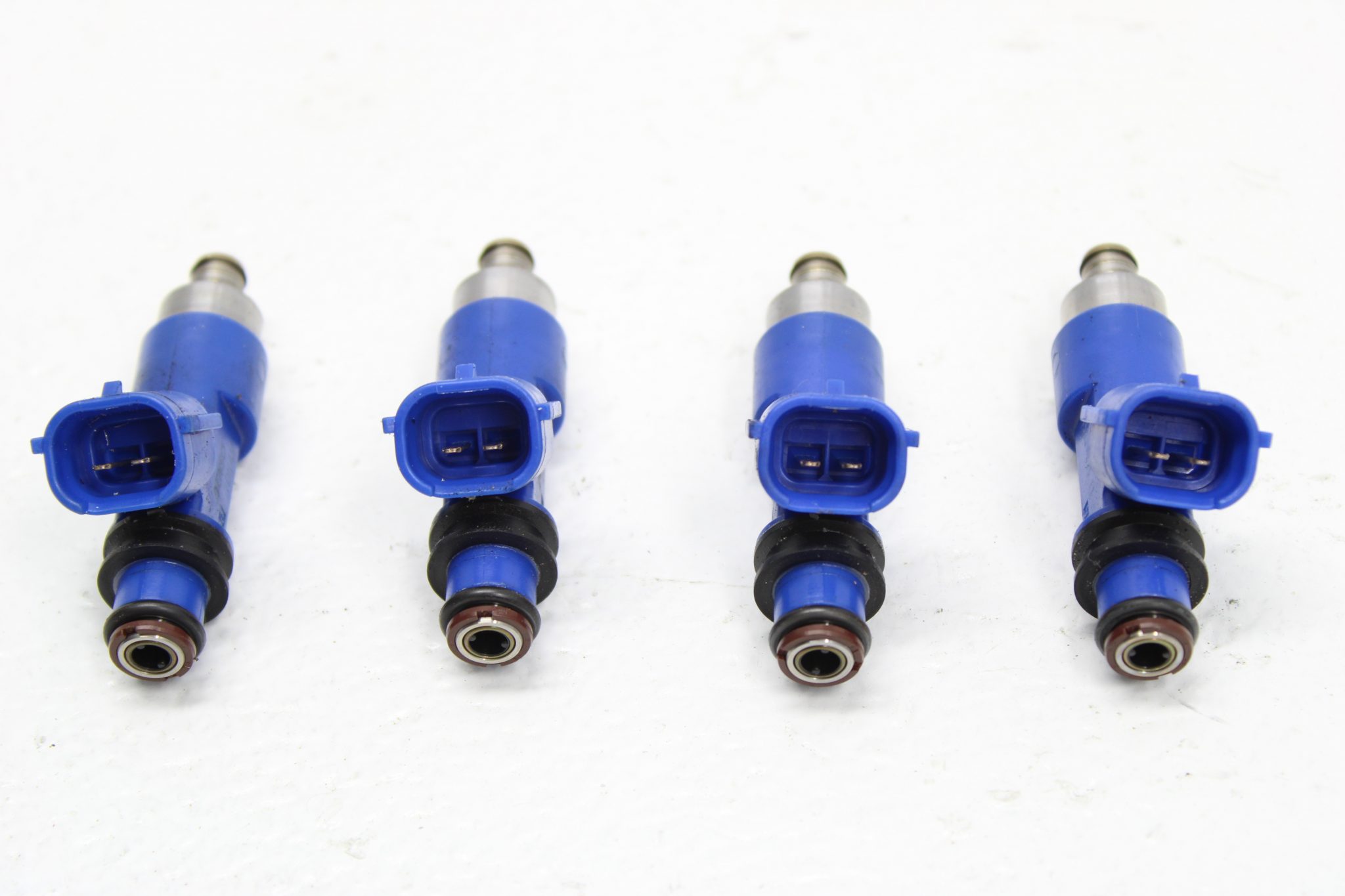 06-14 SUBARU WRX & 07-20 STI DENSO TOP FEED FUEL INJECTORS OEM 565CC 2K ...