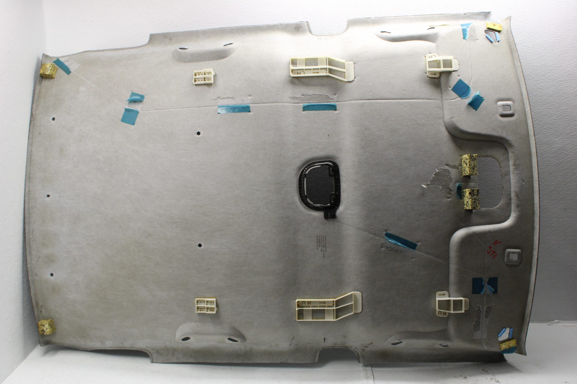 2008-2014 SUBARU WRX STI SEDAN HEADLINER ROOF LINER BLACK OEM ...