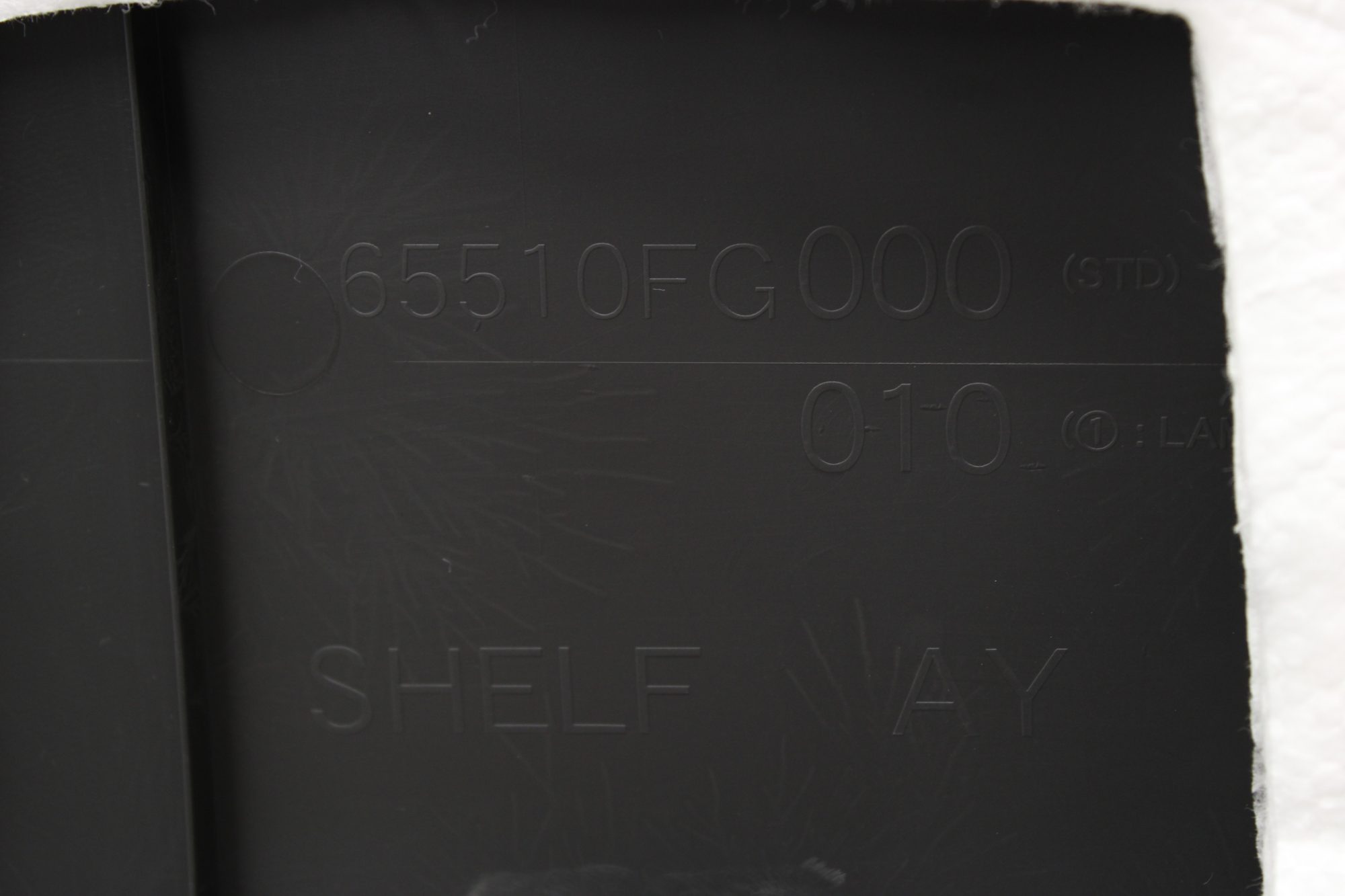 2008-2014 SUBARU IMPREZA WRX & STI REAR UPPER DECK COVER PANEL TRIM ...