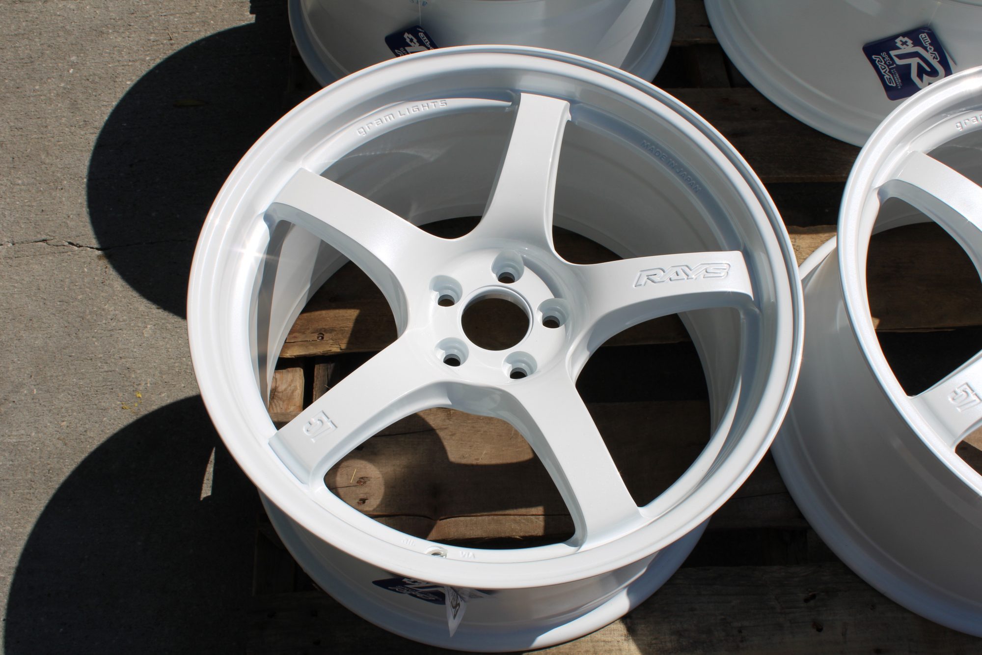 2002-2014 SUBARU WRX RAYS GRAM LIGHTS 57CR 5X100 WHEELS RIMS 18×9.5 ...