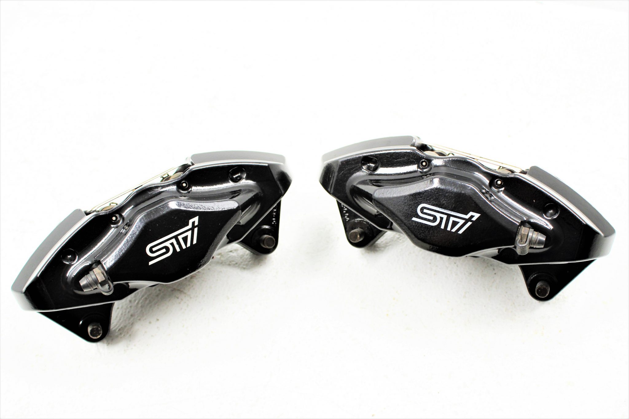 2008-2017 SUBARU WRX STI FRONT & REAR BREMBO BRAKE CALIPERS SET 77K ...