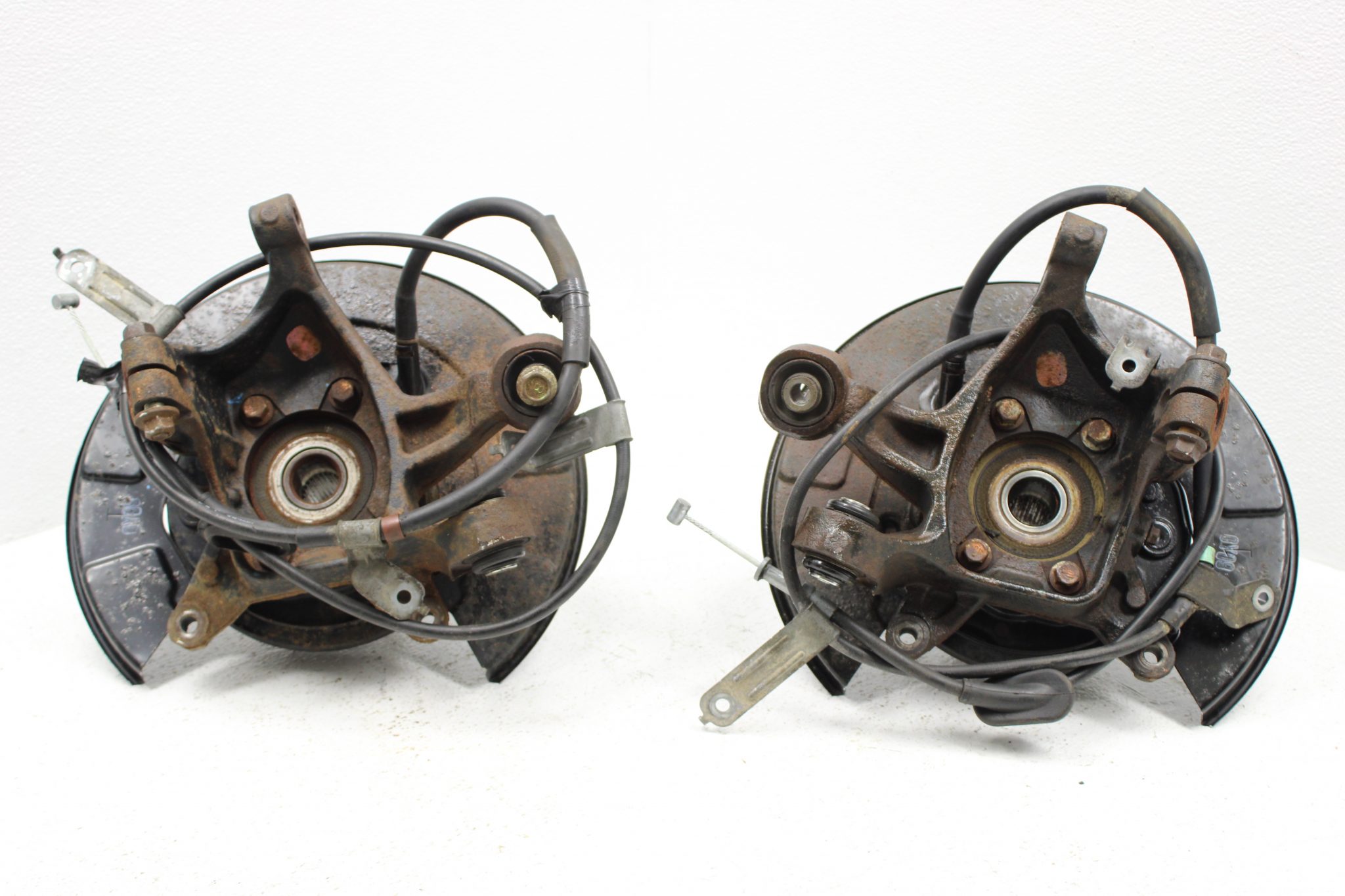 2008-2017 SUBARU WRX STI REAR HUBS KNUCKLES SPINDLES LH/RH 5X114 OEM ...