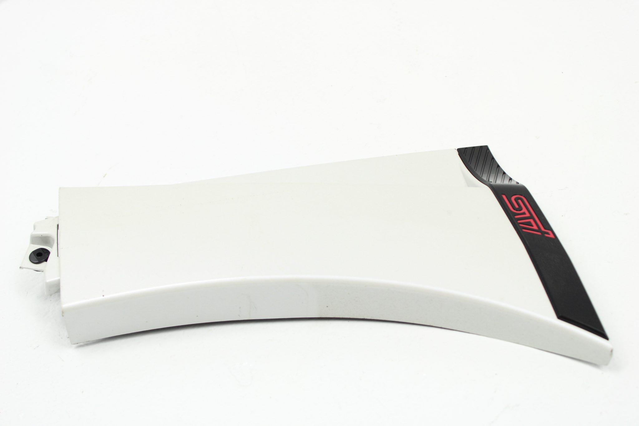 2008-2014 SUBARU WRX STI RH PASSENGER SIDE FENDER GARNISH WHITE OEM ...