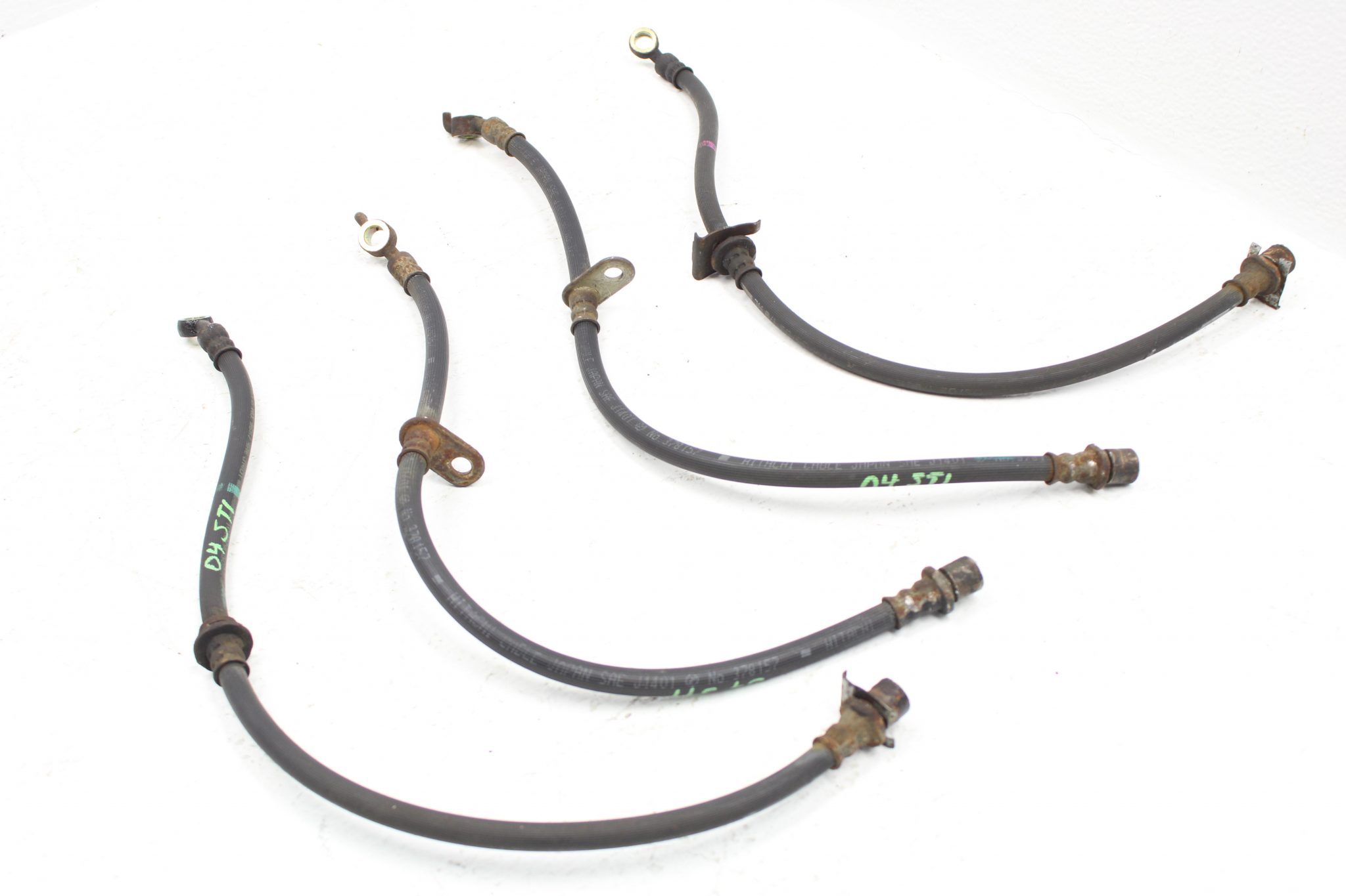 2002-2007 SUBARU IMPREZA WRX & STI FRONT AND REAR BRAKE LINES OEM ...