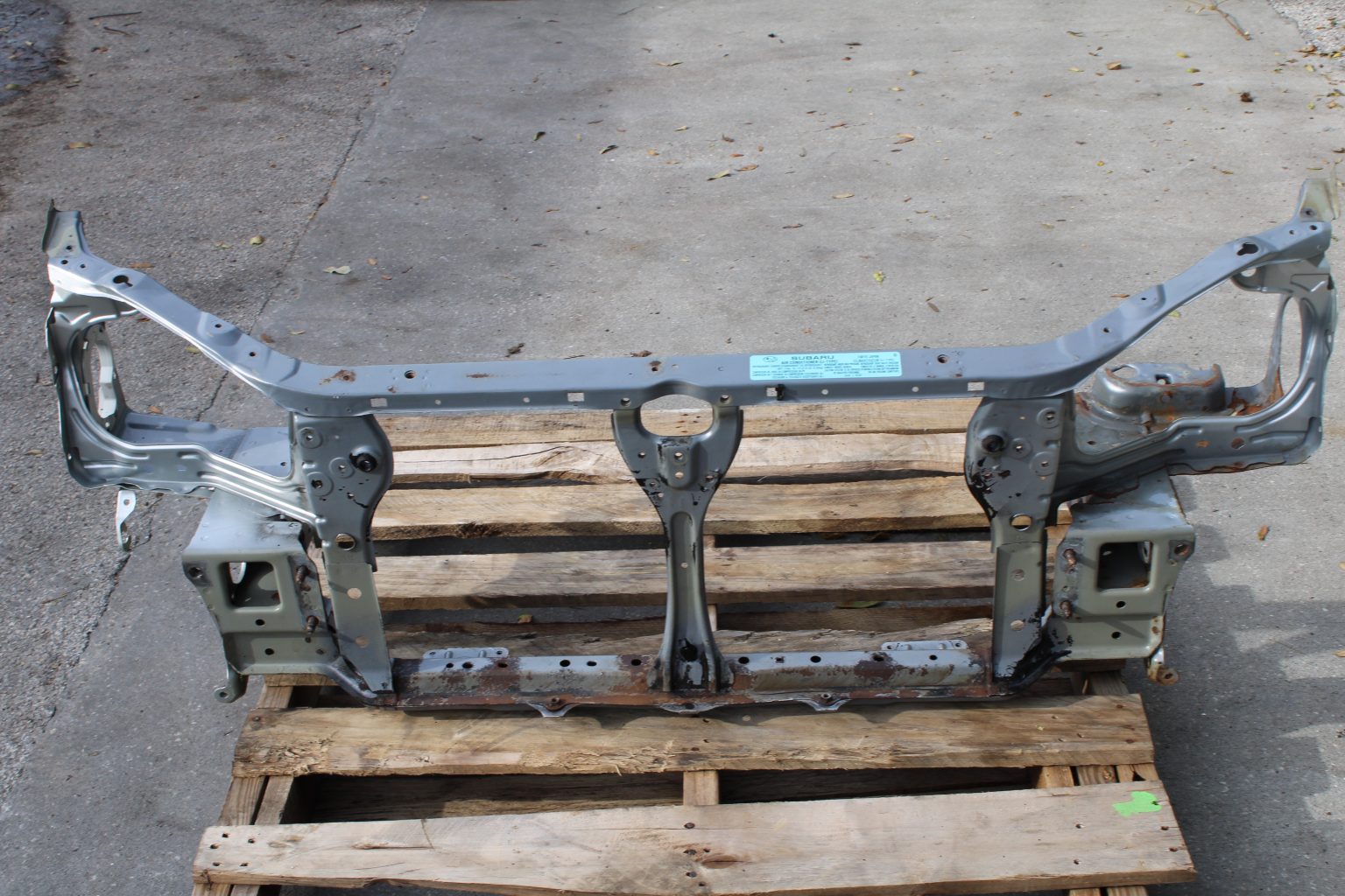 2004-2005 SUBARU IMPREZA WRX & STI FRONT CLIP RADIATOR SUPPORT FRAME ...