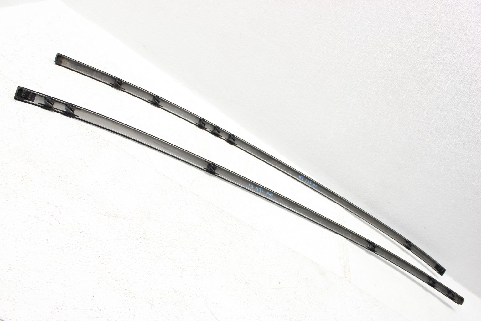 2015-2020 SUBARU WRX & STI ROOF MOLDING TRIM GARNISH SET BLACK OEM ...