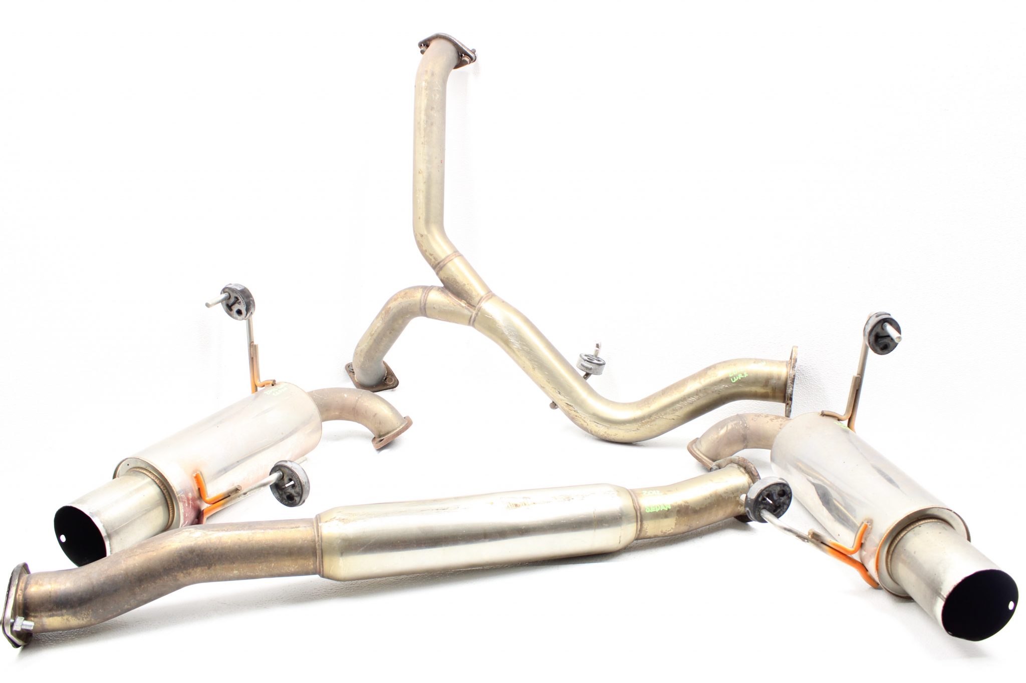 2008-2014 SUBARU WRX & STI SEDAN AGENCY POWER 3″ CATBACK EXHAUST SYSTEM ...