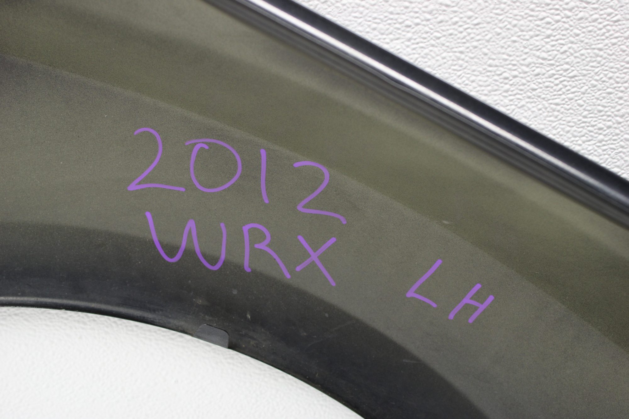 2008-2014 SUBARU WRX STI LH FENDER ASSEMBLY DRIVERS SIDE DGM GRAY OEM ...