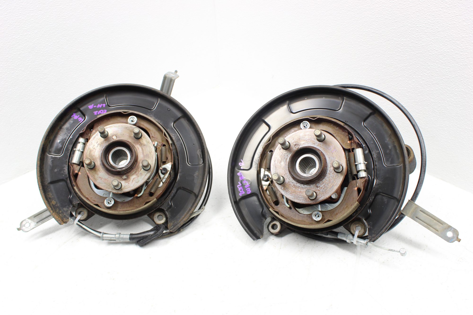 2008-2014 SUBARU IMPREZA WRX REAR HUBS KNUCKLES SPINDLES 5X100 LH/RH ...