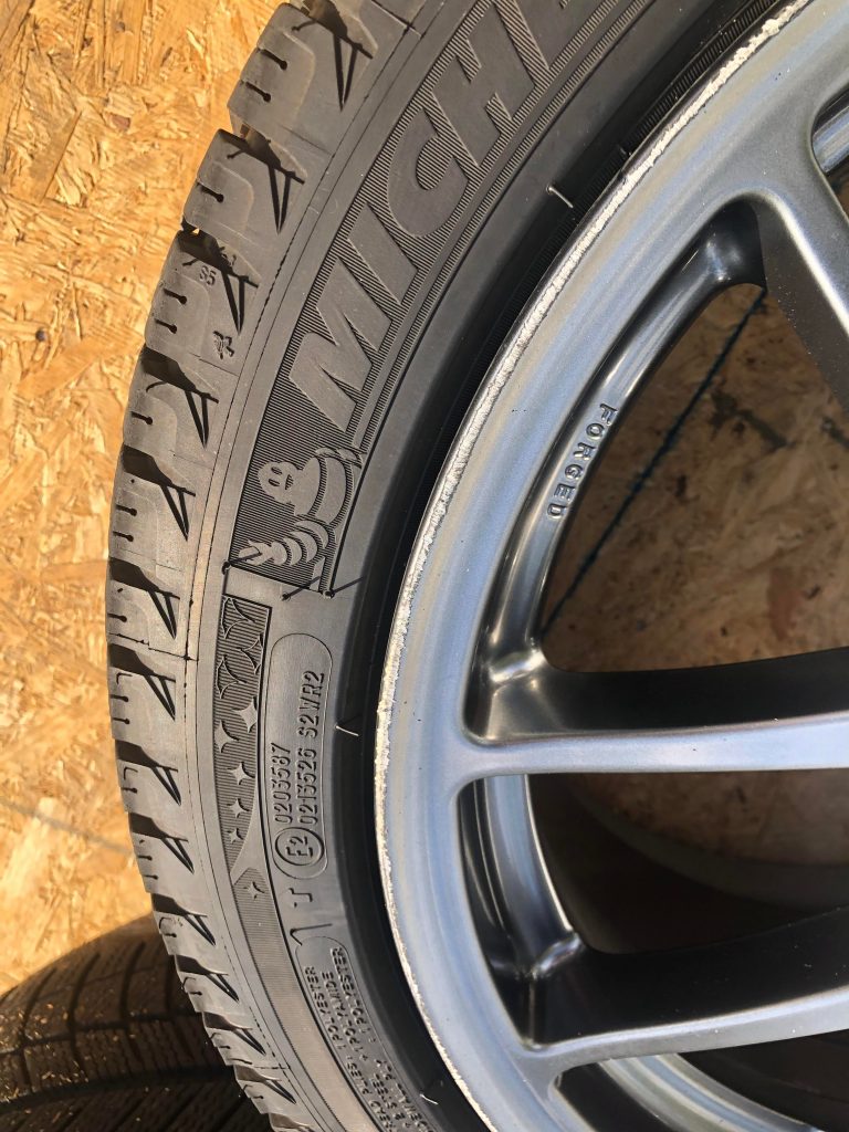 2015-2017 SUBARU WRX STI LIMITED FORGED BBS WHEELS RIMS & TIRES 18X8.5 ...